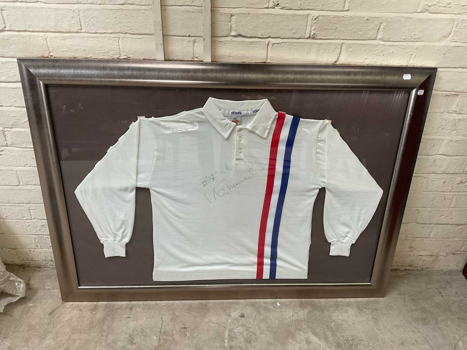 Lot 1507 - MIKE SUMMERBEE; a signed Escape to Victory