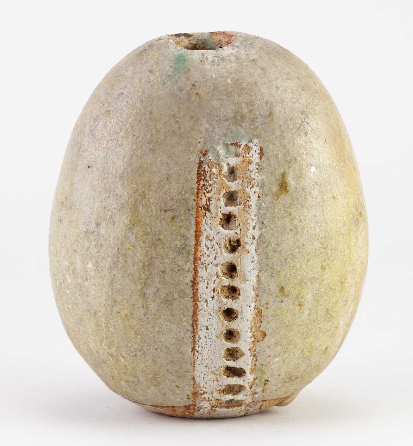 Lot 19 - ALAN WALLWORK (1931-2019); a stoneware pebble