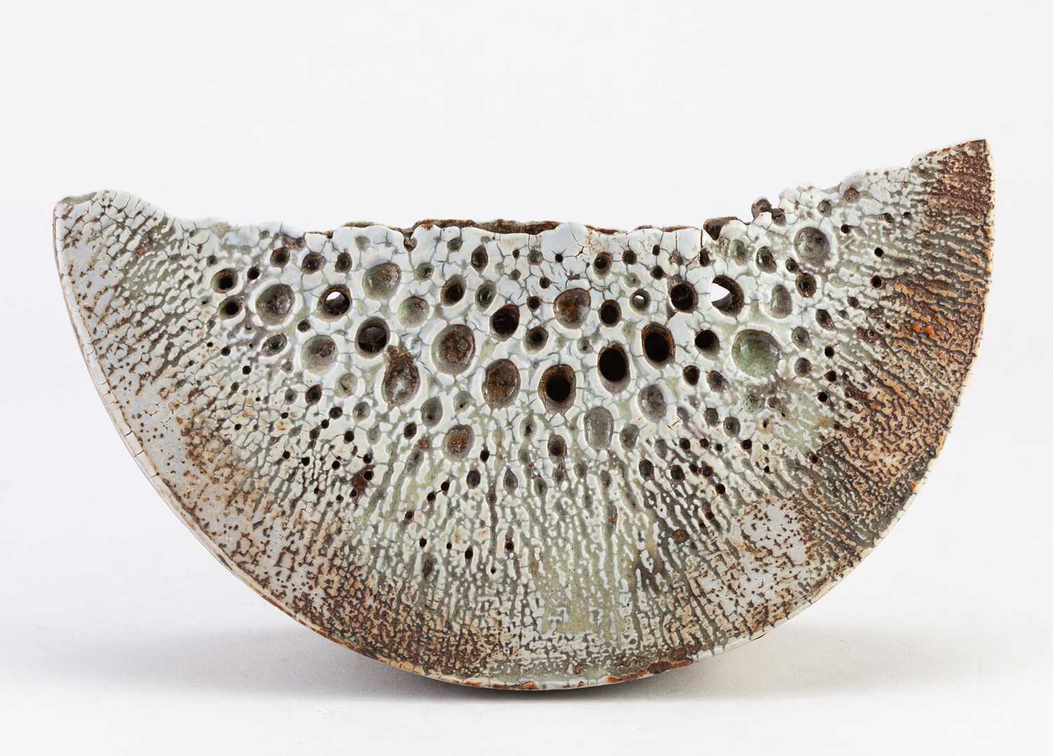 Lot 14 - ALAN WALLWORK (1931-2019); a narrow stoneware