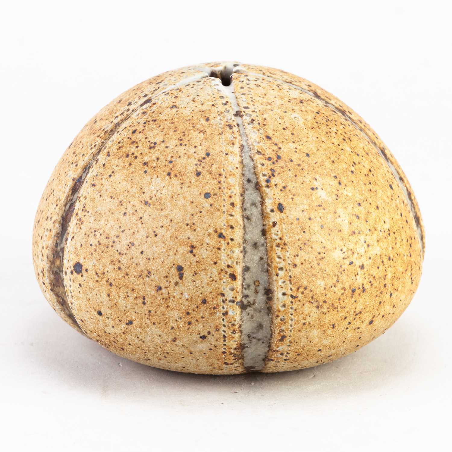 Lot 21 - ALAN WALLWORK (1931-2019); a stoneware sea