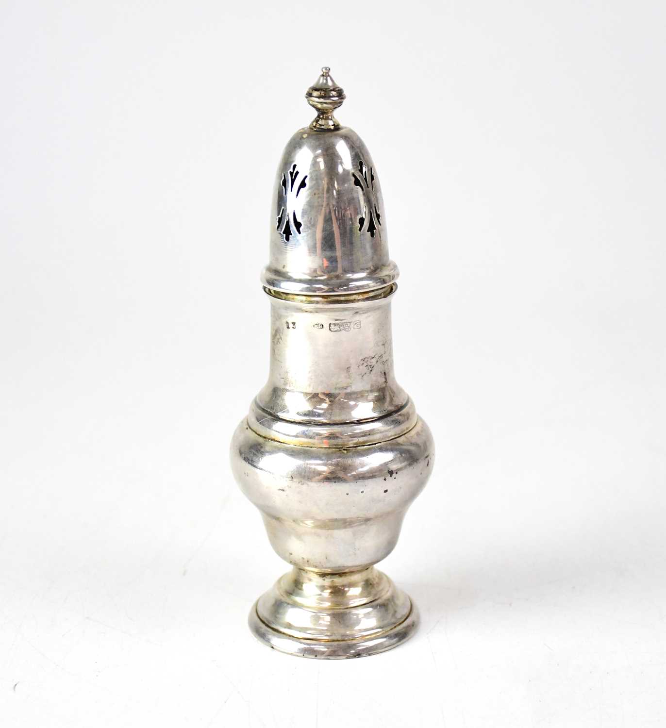 Lot 767 - BERT GORDON; a George V hallmarked silver