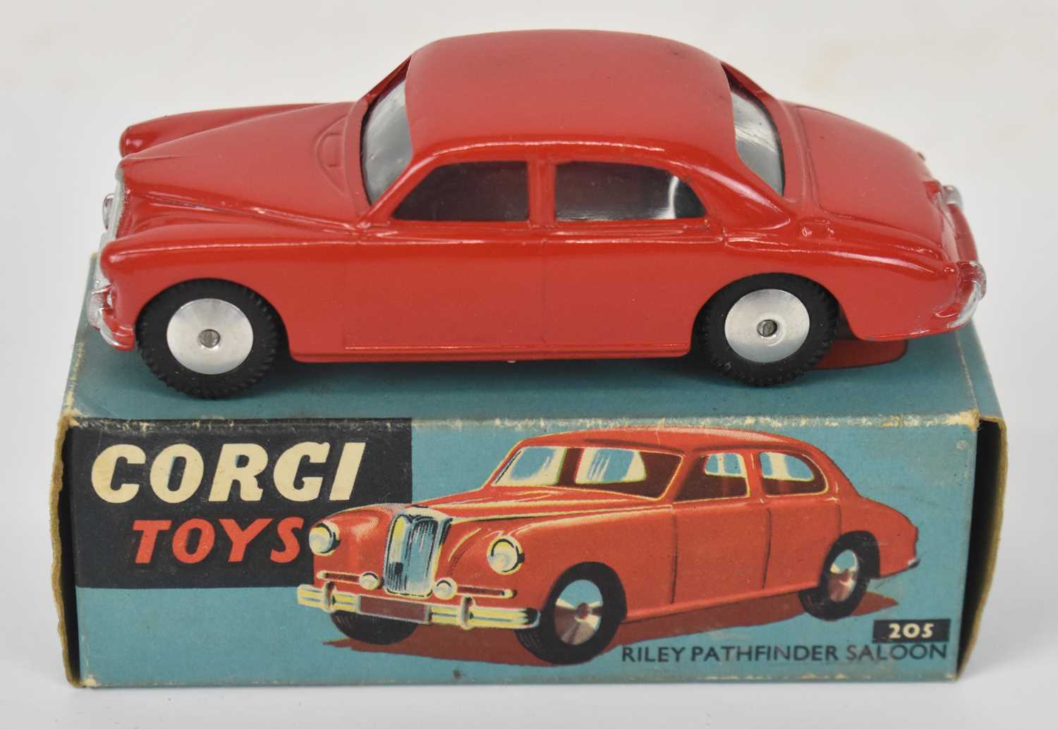 Lot 391 - CORGI; a boxed Riley Pathfinder Saloon in