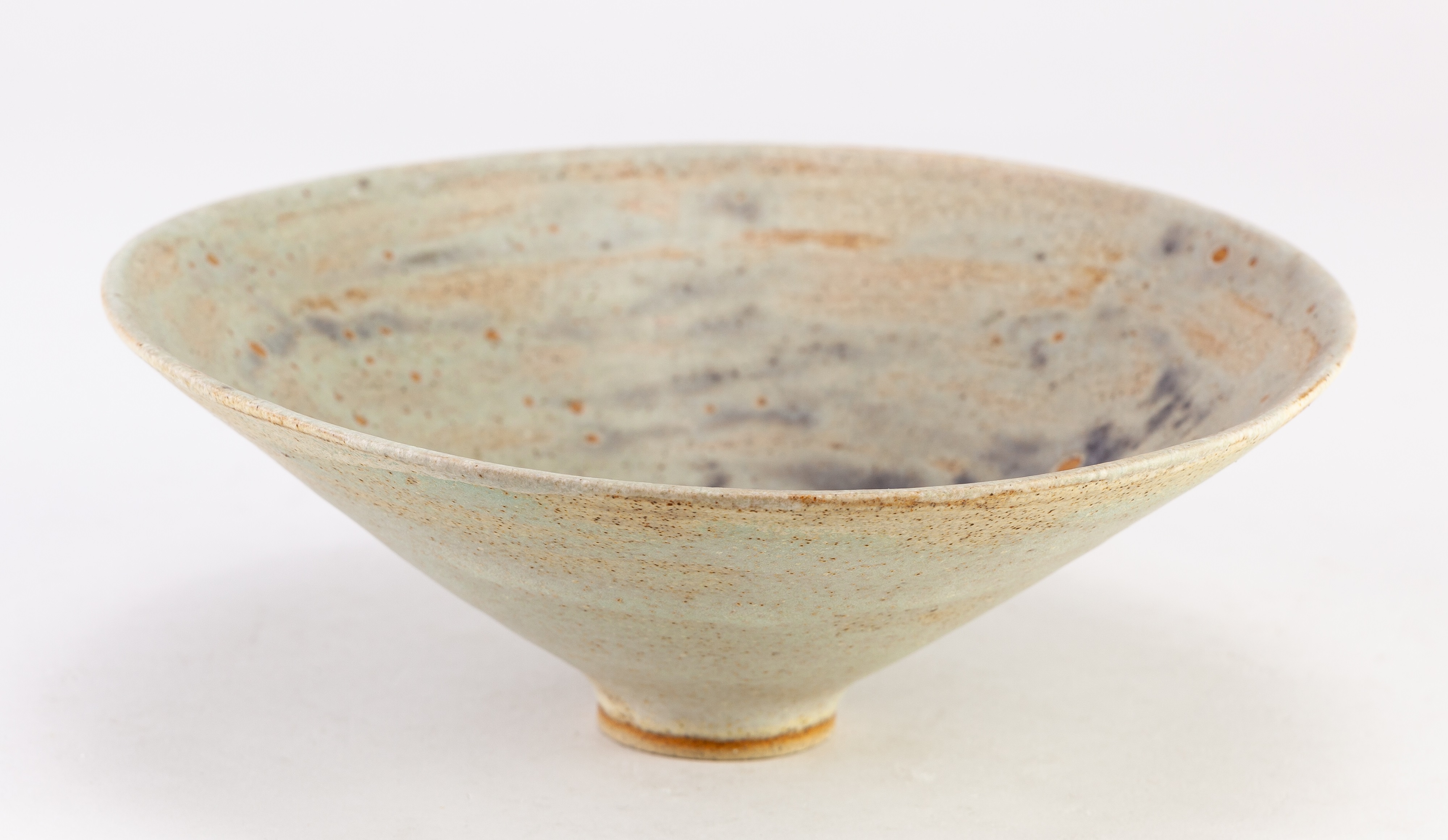 Lot 579 - VAL BARRY (1937-2018); an open stoneware