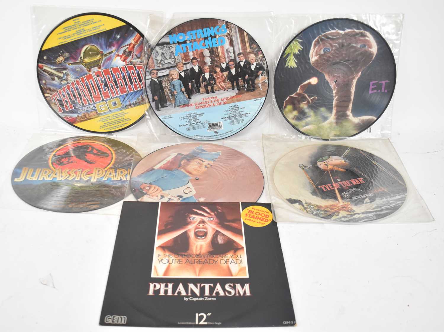 Lot 403 - FILM SOUNDTRACKS; a group of picture discs,