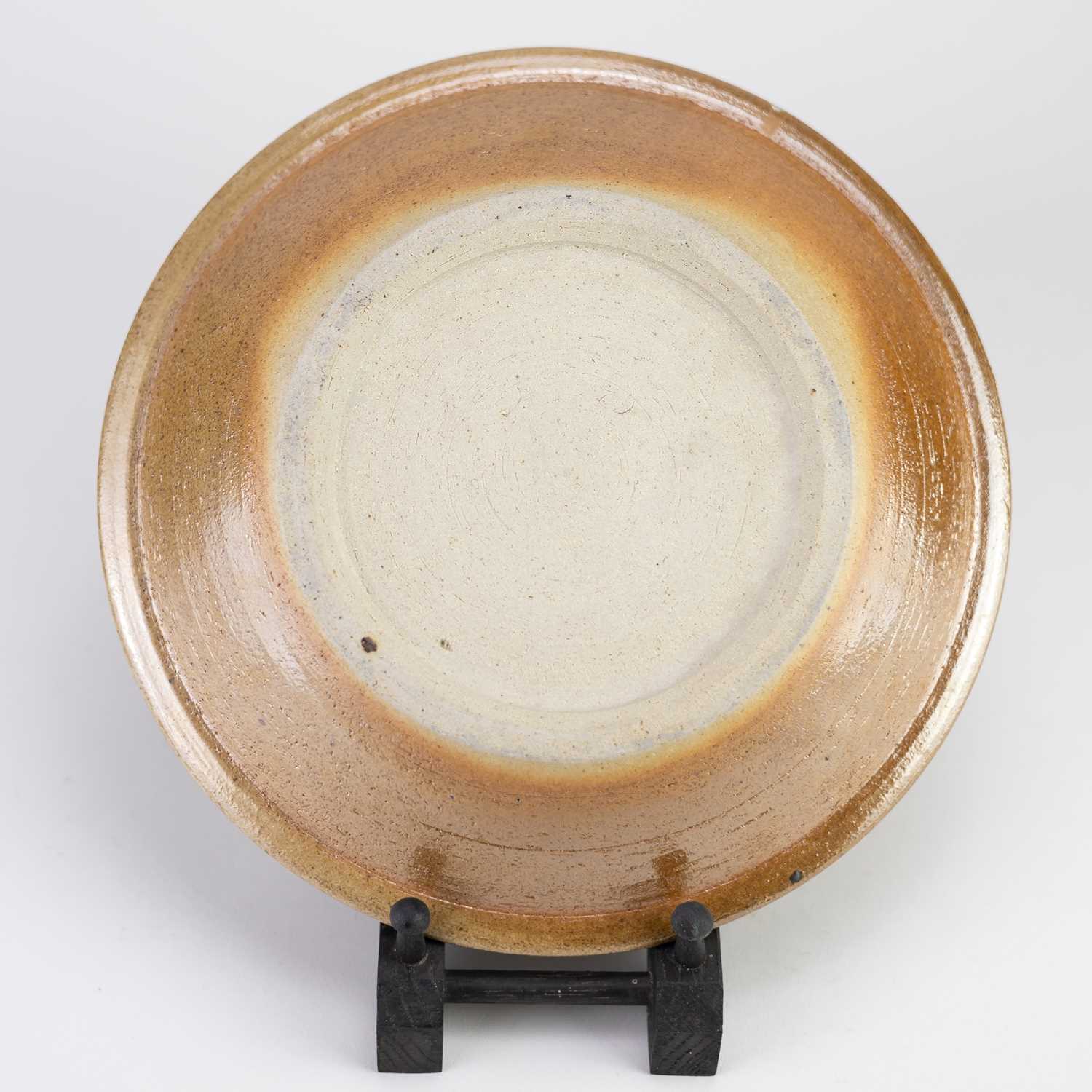 Lot 550 - SVEND BAYER (born 1946); a stoneware dish