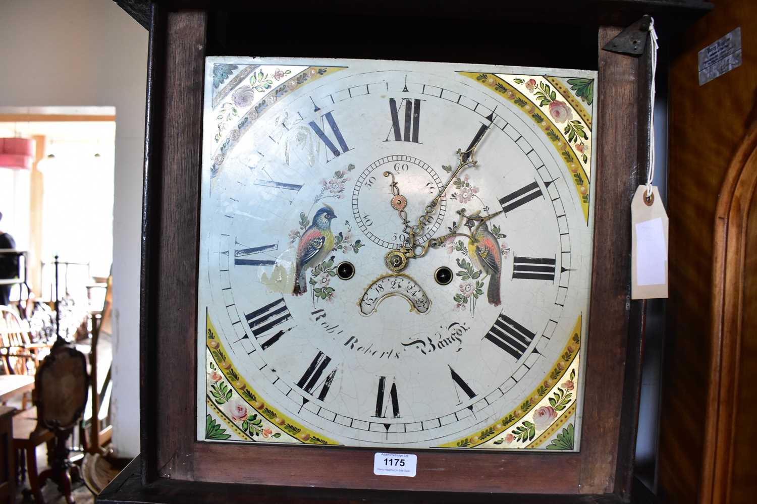 Lot 1175 - ROBERT ROBERTS, BANGOR; an 18th century oak