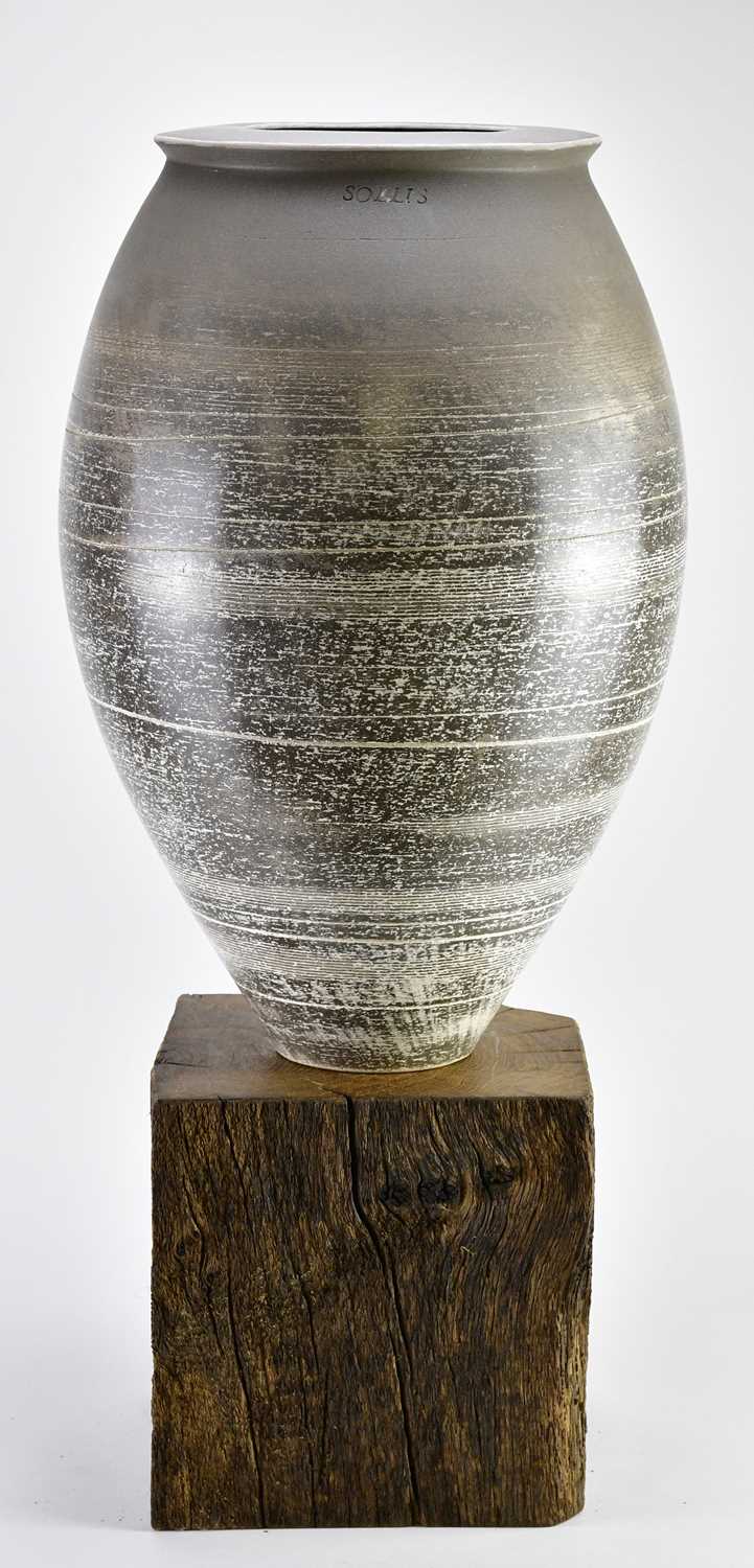 Lot 479 - ROB SOLLIS (born 1966); a large vessel on an