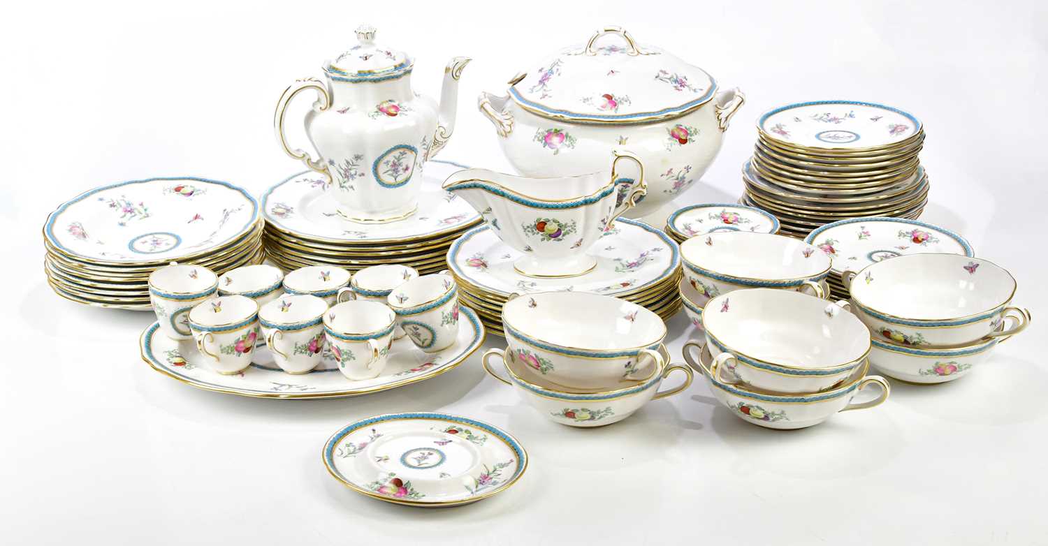 Lot 5394 - SPODE; an eight setting 'Trapnell' dinner