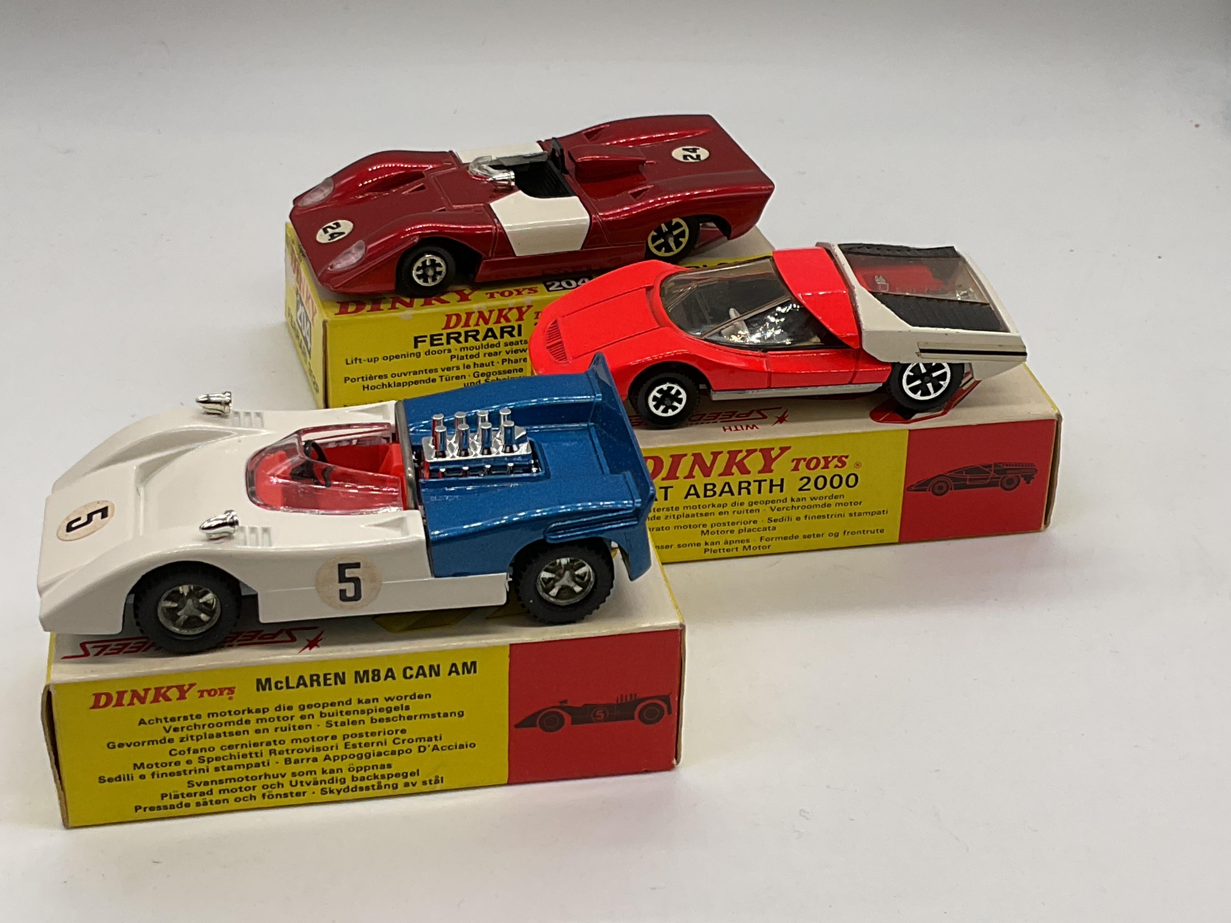 Lot 72 - DINKY; three boxed Speed Wheels, Models 204,