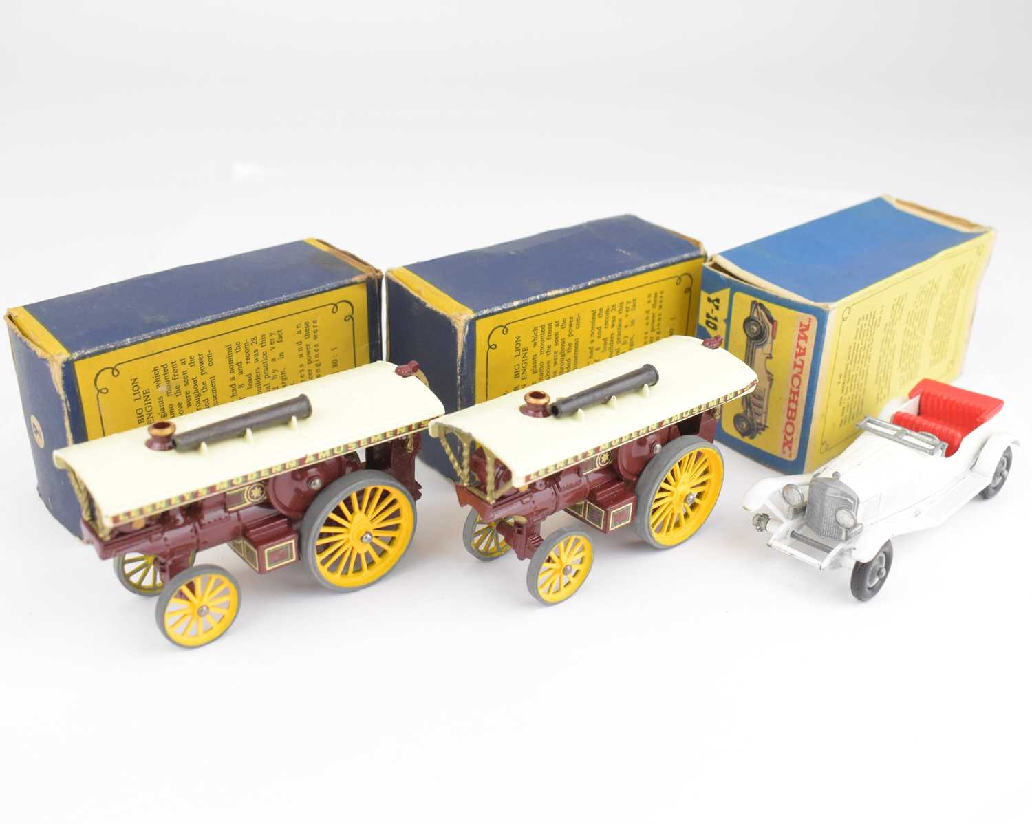 Lot 219 - MATCHBOX; three Models of Yesteryear,