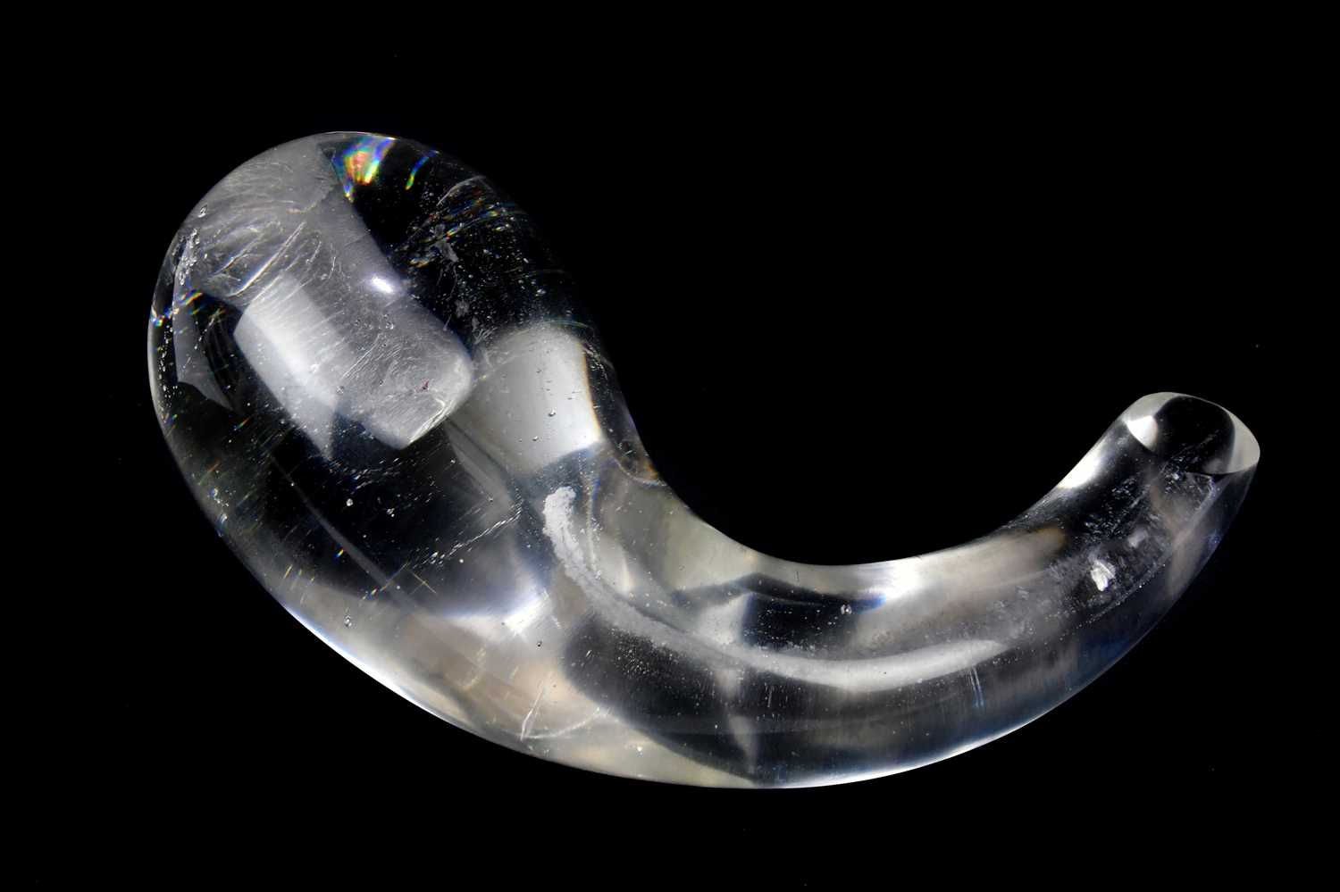 Lot 241 - EMMA WOFFENDEN; a glass sculpture, 'Probe',