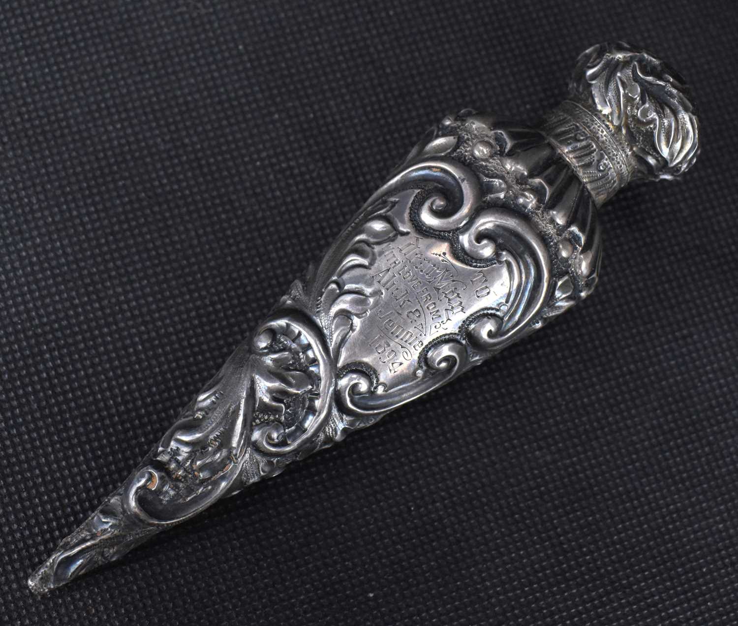 Lot 665 - HORTON & ALLDAY; a Victorian hallmarked