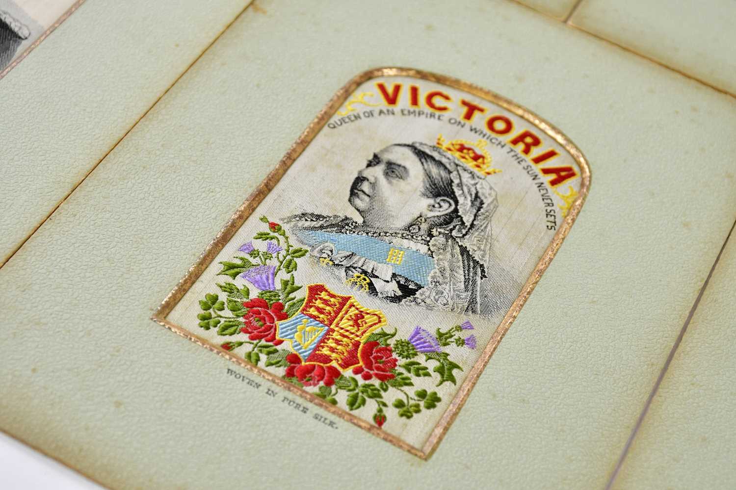 Lot 1483 - A group of five Victorian Stevengraphs,