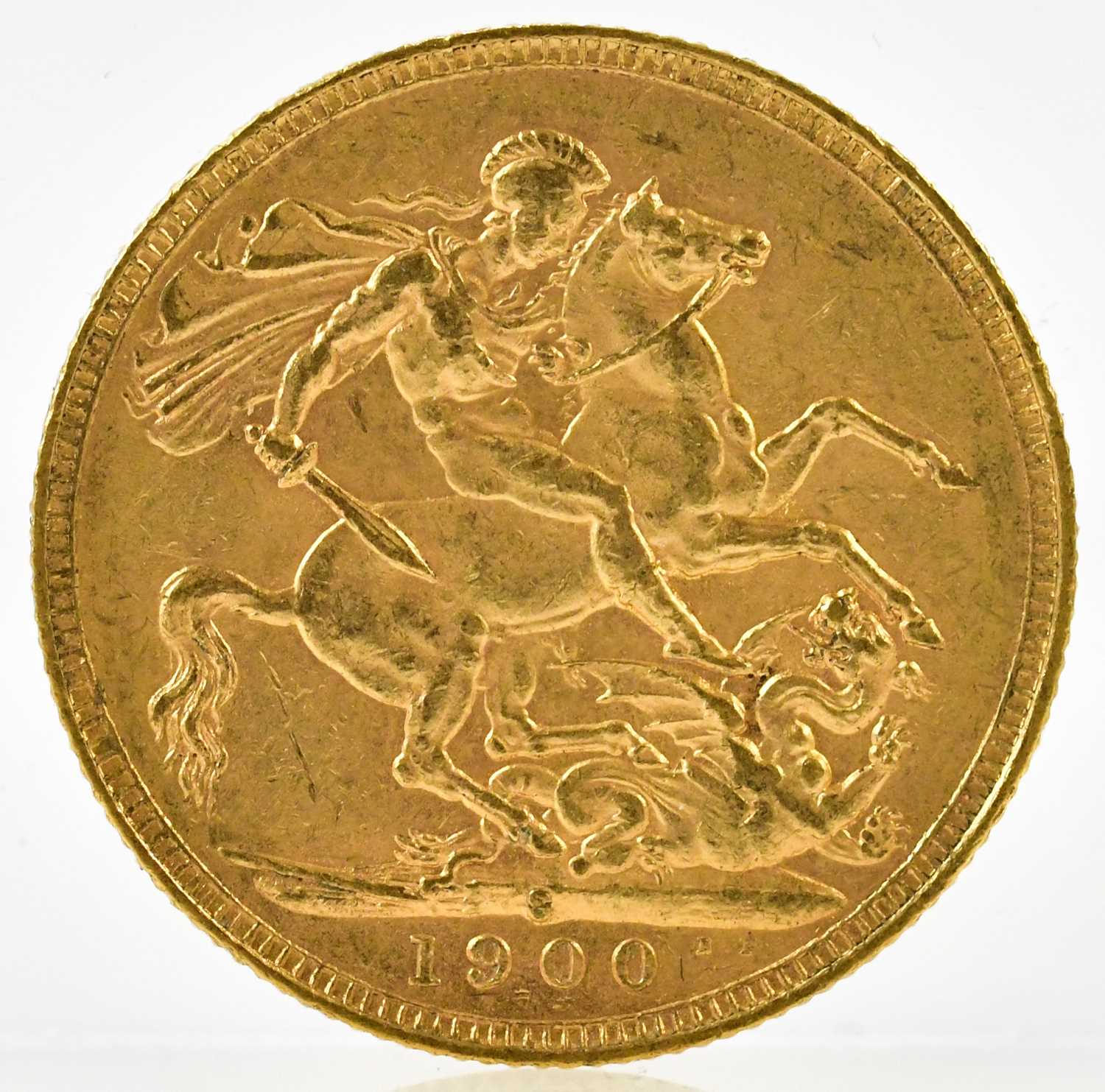 Lot 3103 - A Victorian full sovereign, old head, 1900.
