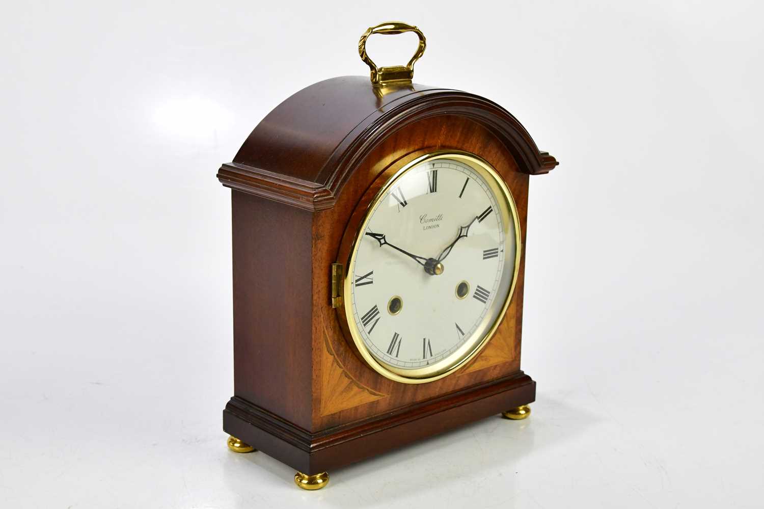 Lot 2307 - An Edwardian mahogany cased lantern clock,