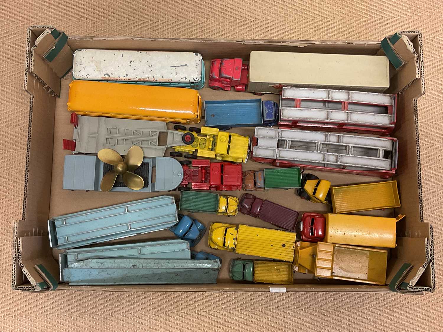 Lot 141 - DINKY; a collection of playworn unboxed