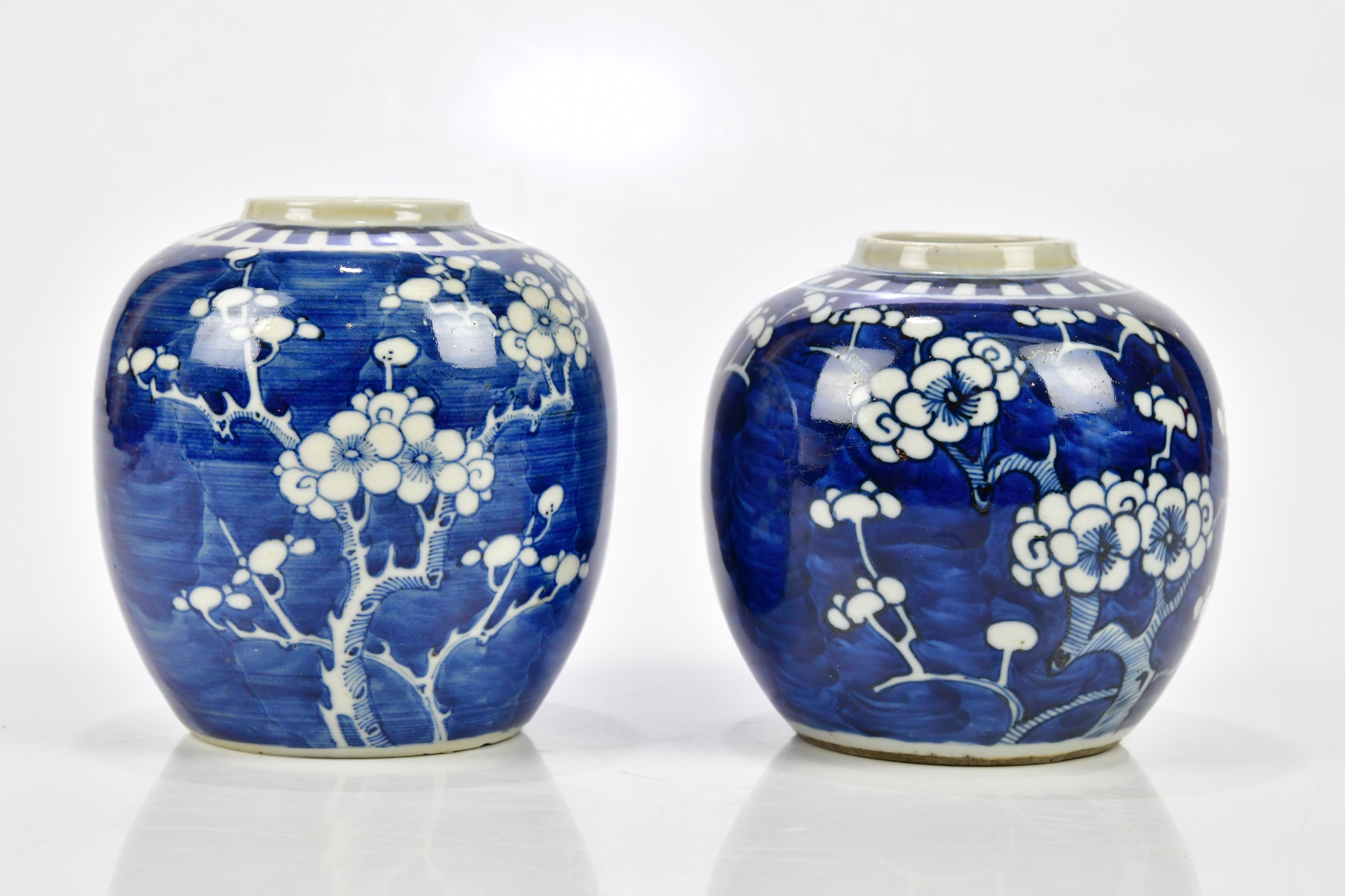 Lot 1141 - Two early 20th century porcelain ginger