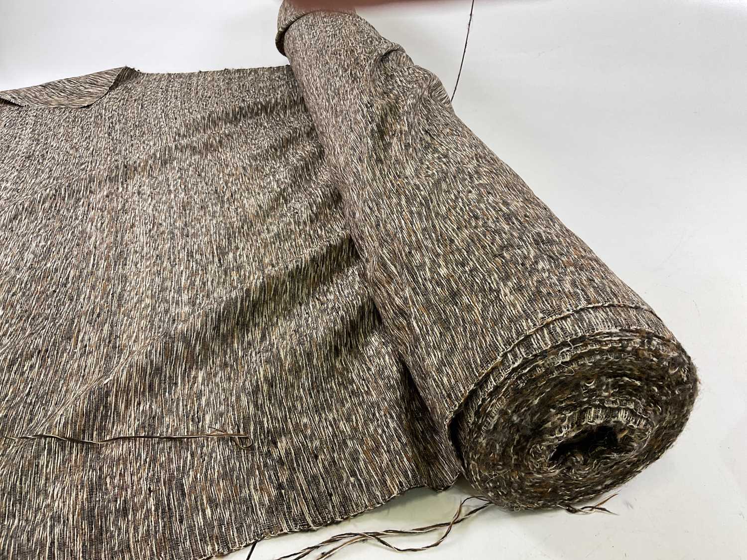 Lot 231 - A 40m roll of Chinese wild silk in natural
