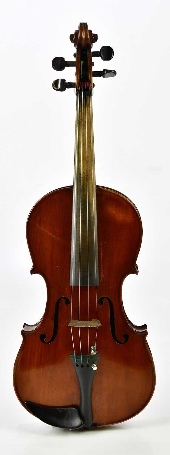 Lot 1239 - A full size Berini violin with interior