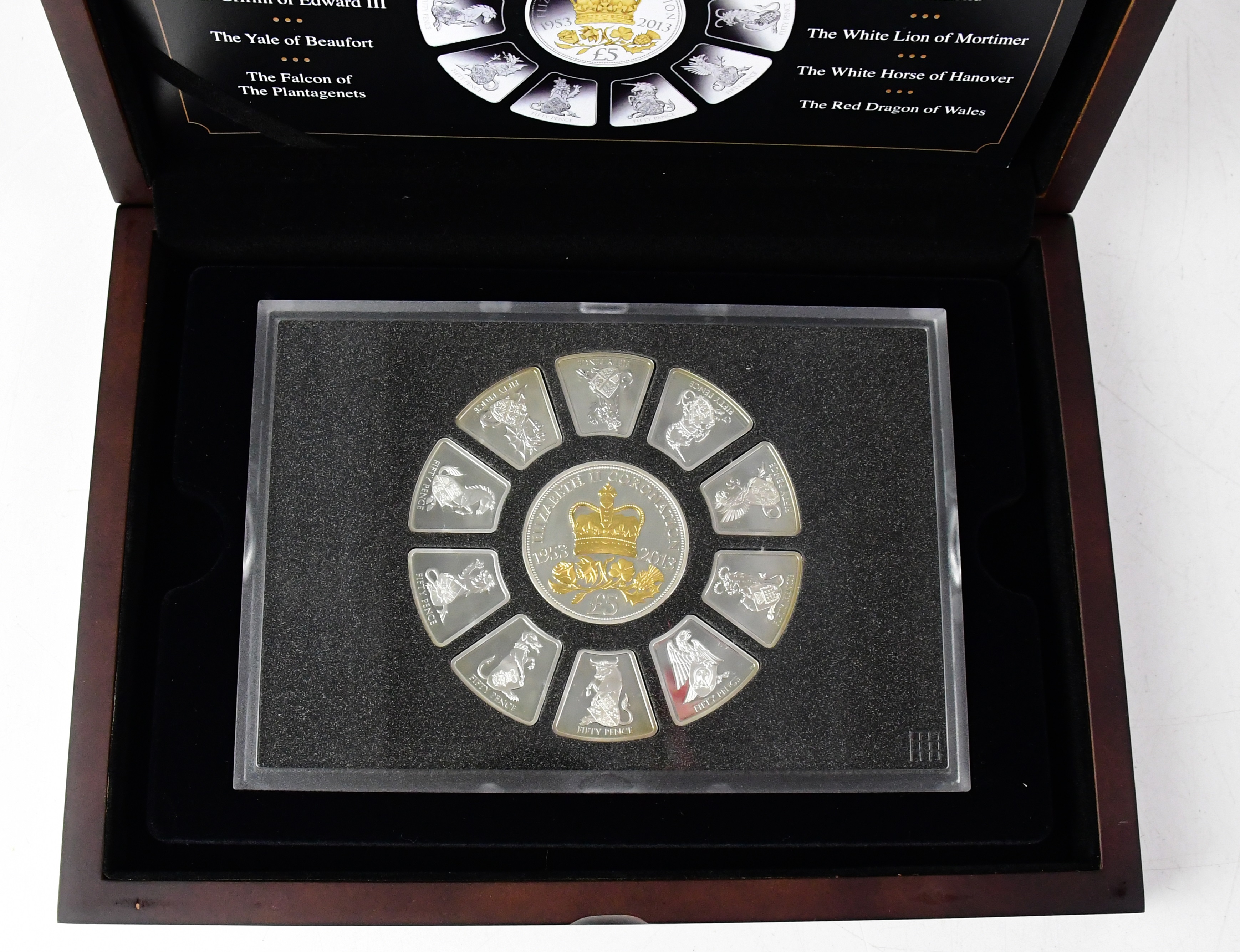 Lot 784 - 'The Heraldry of the Coronation Silver Coin