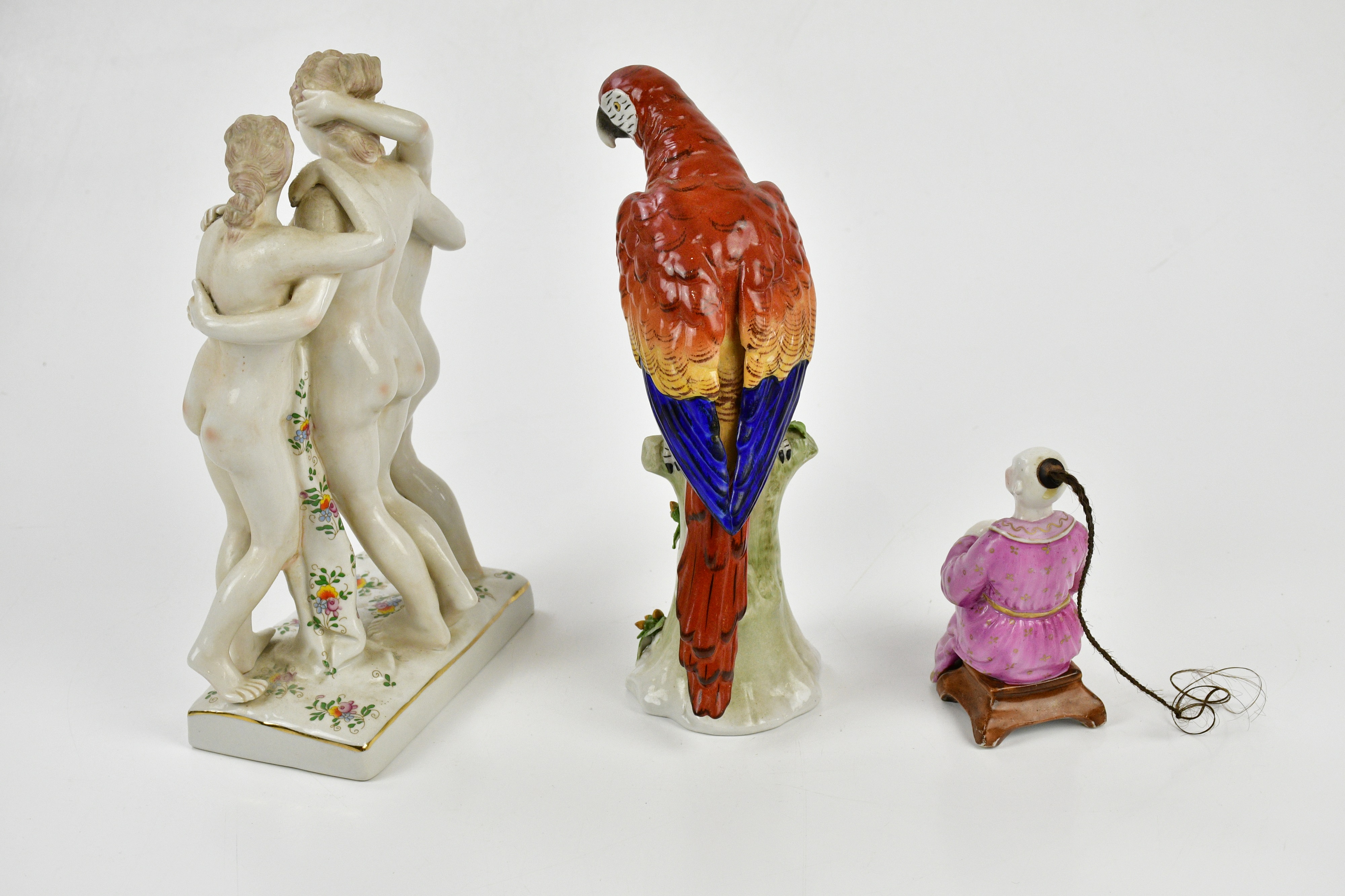 Lot 2085 - SITZENDORF; a 20th century model of a