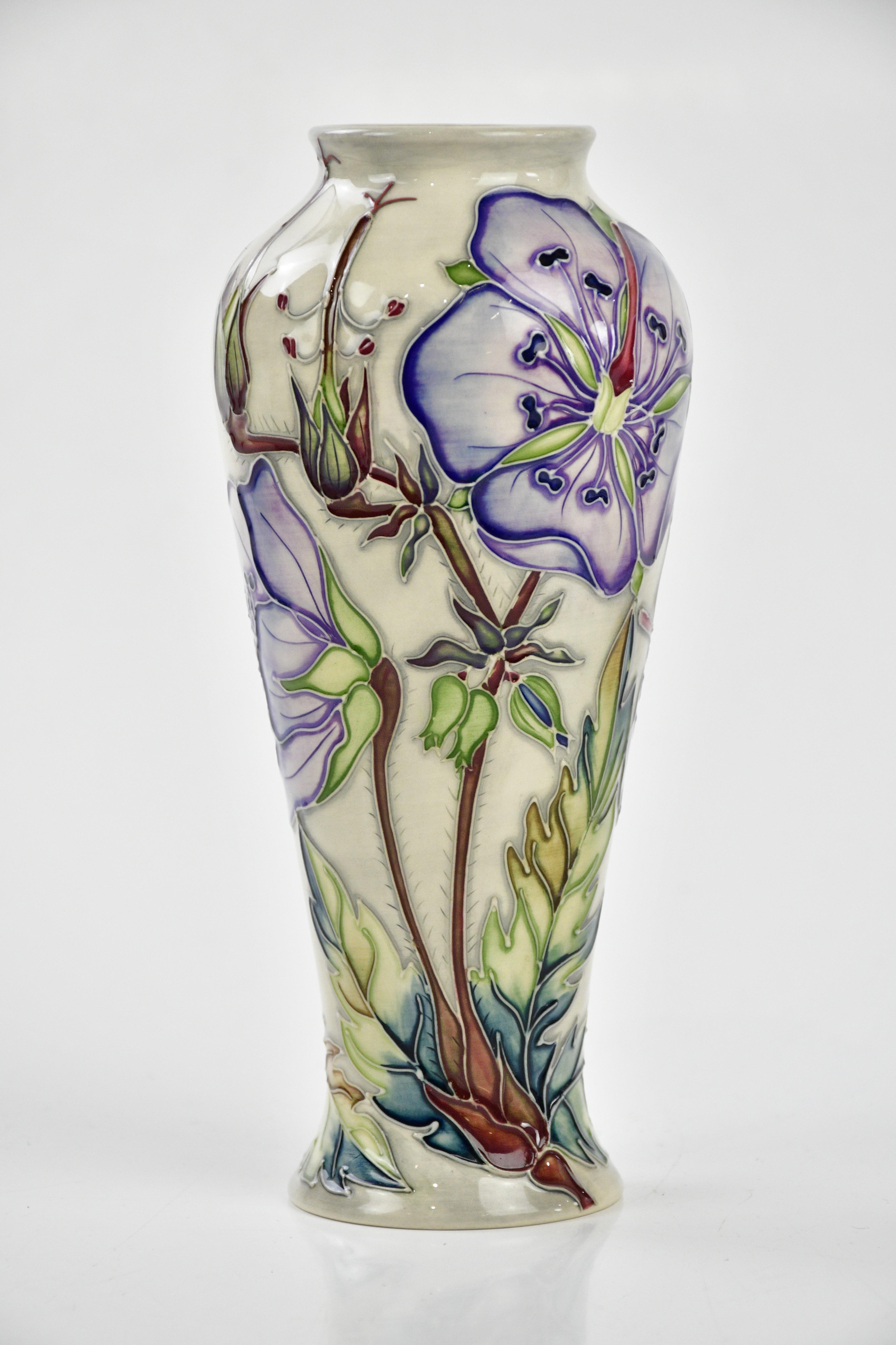Lot 146 - EMMA BOSSONS FOR MOORCROFT; a shouldered