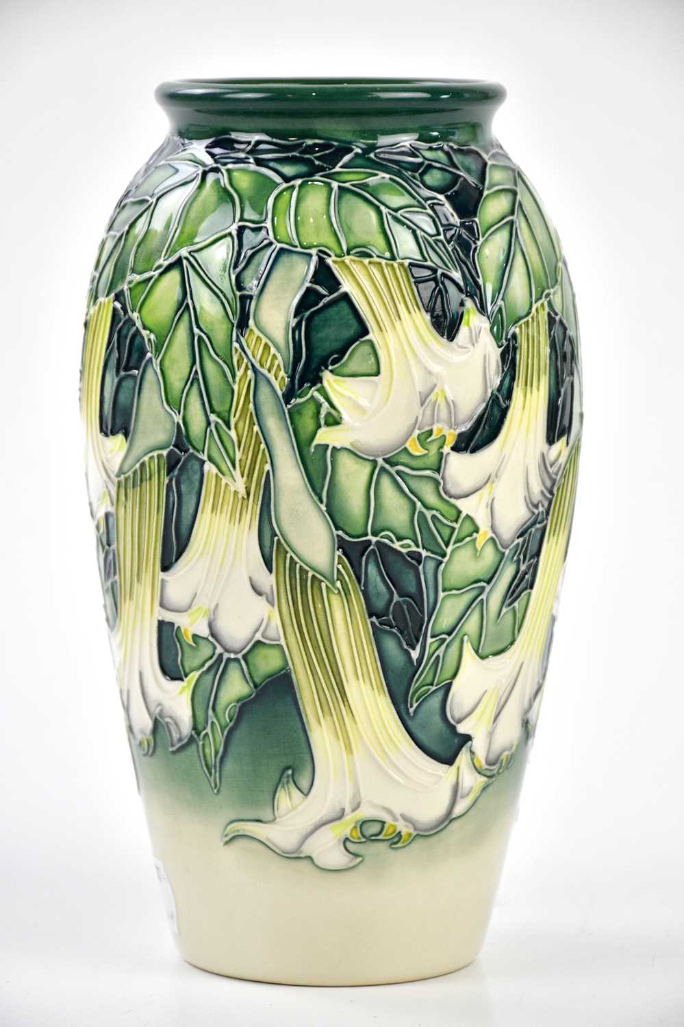 Lot 143 - ANJI DAVENPORT FOR MOORCROFT; a vase of