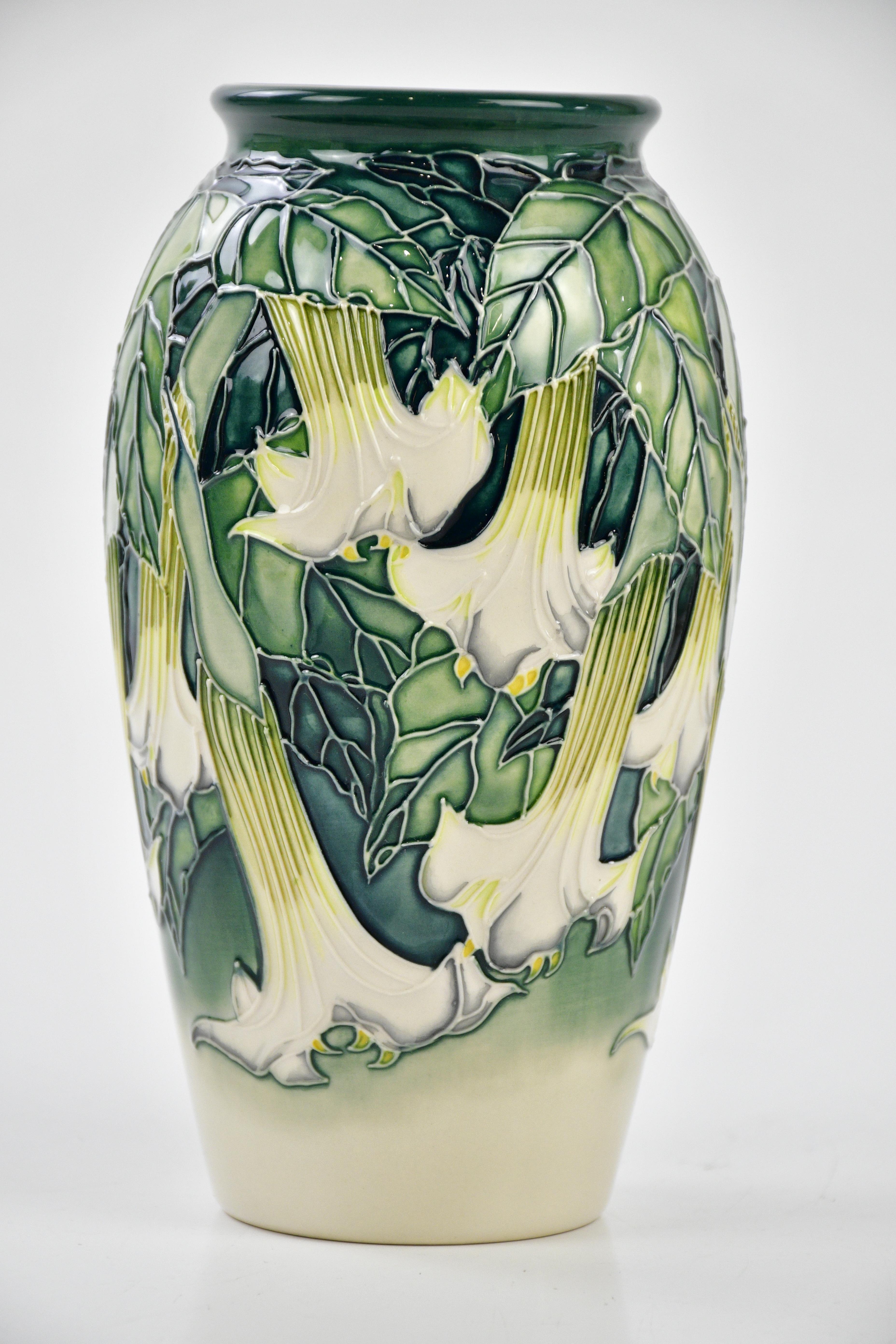 Lot 143 - ANJI DAVENPORT FOR MOORCROFT; a vase of