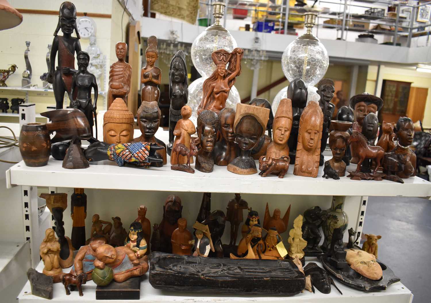 Lot 377 - A group of approximately forty African style