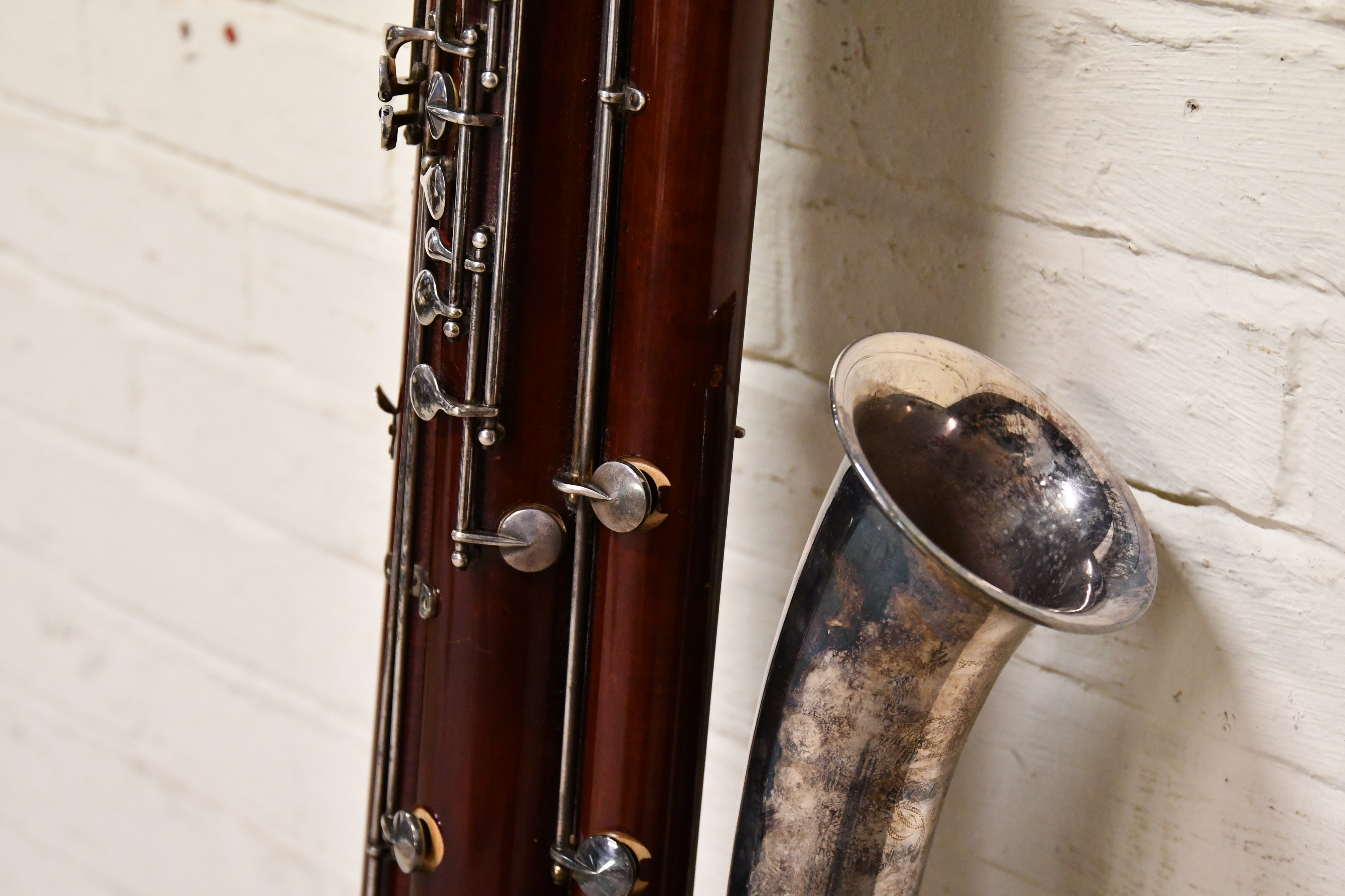 Lot 1270 - SORONA; a German contrabassoon, serial