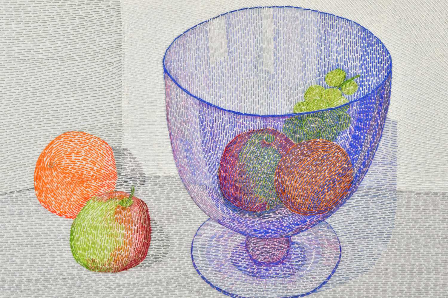 Lot 6081 - AUDREY WALKER (1928-2020); a stitched