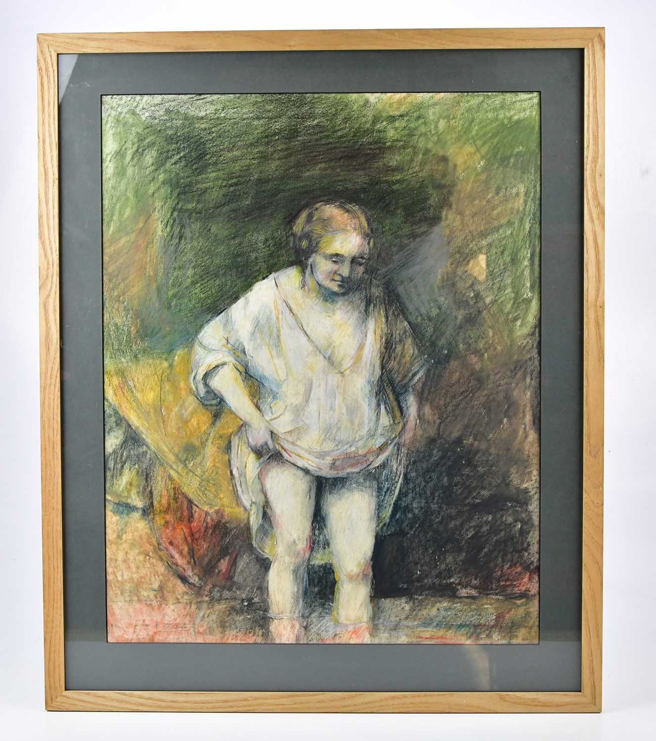 Lot 340 - AUDREY WALKER (1928-2020' mixed media 'STUDY