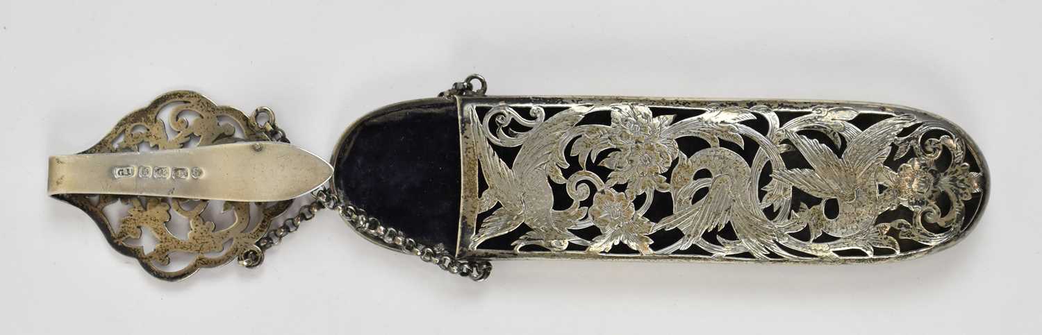 Lot 761 - GEORGE UNITE; a Victorian hallmarked silver
