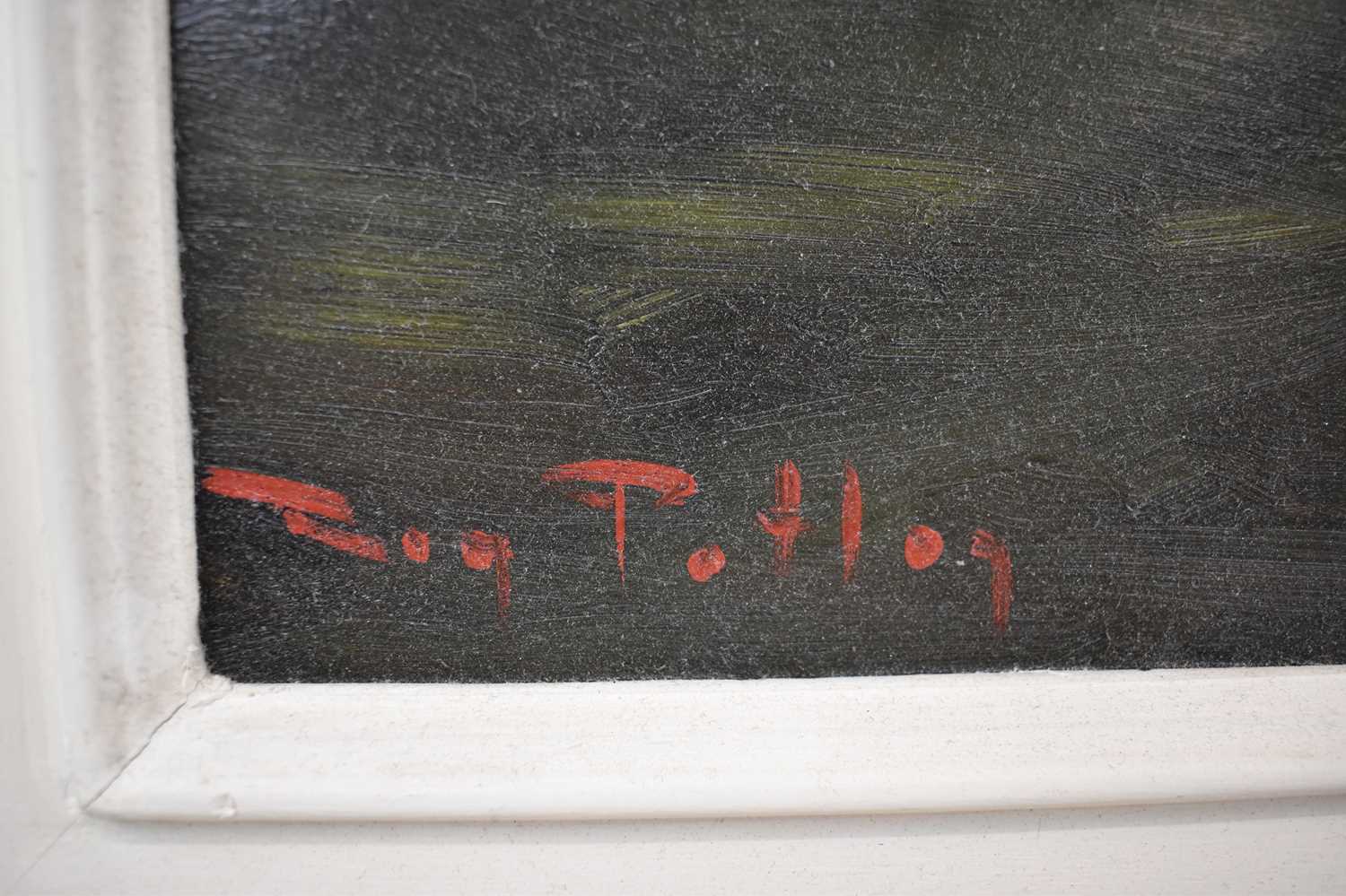 Lot 200 - ROY PETLEY (born 1950); oil on board,