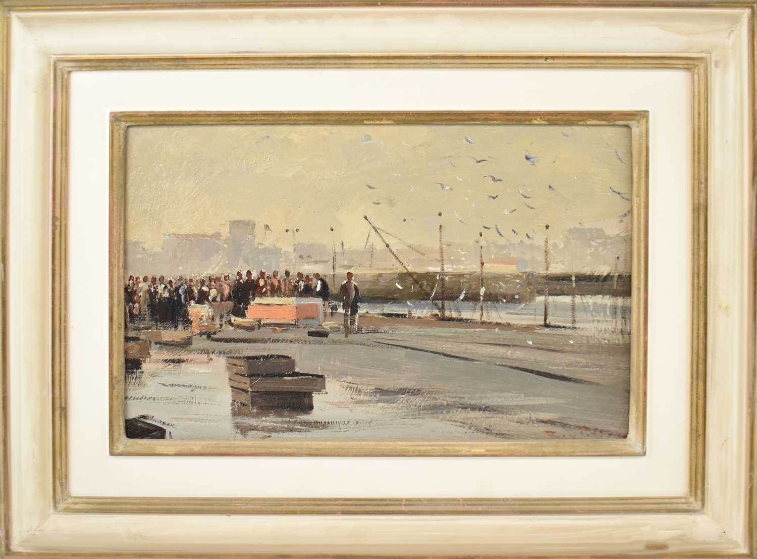 Lot 199 - ROY PETLEY (born 1950); oil on board,