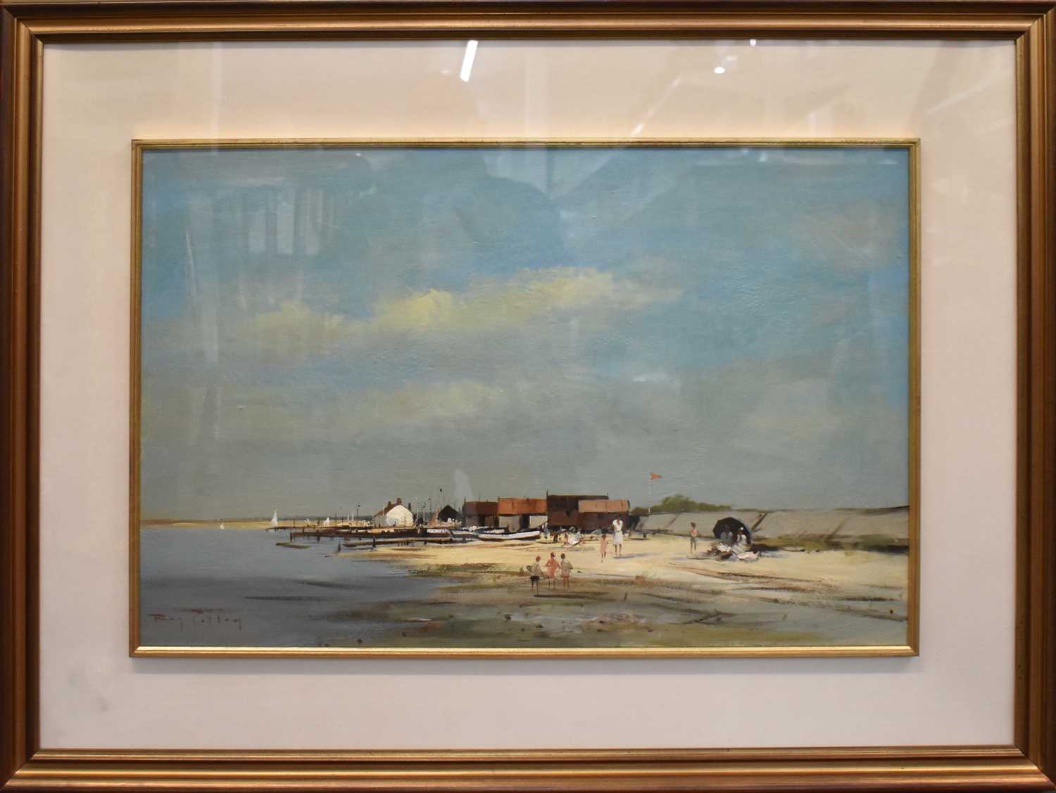 Lot 186 - ROY PETLEY (born 1950); oil on board,