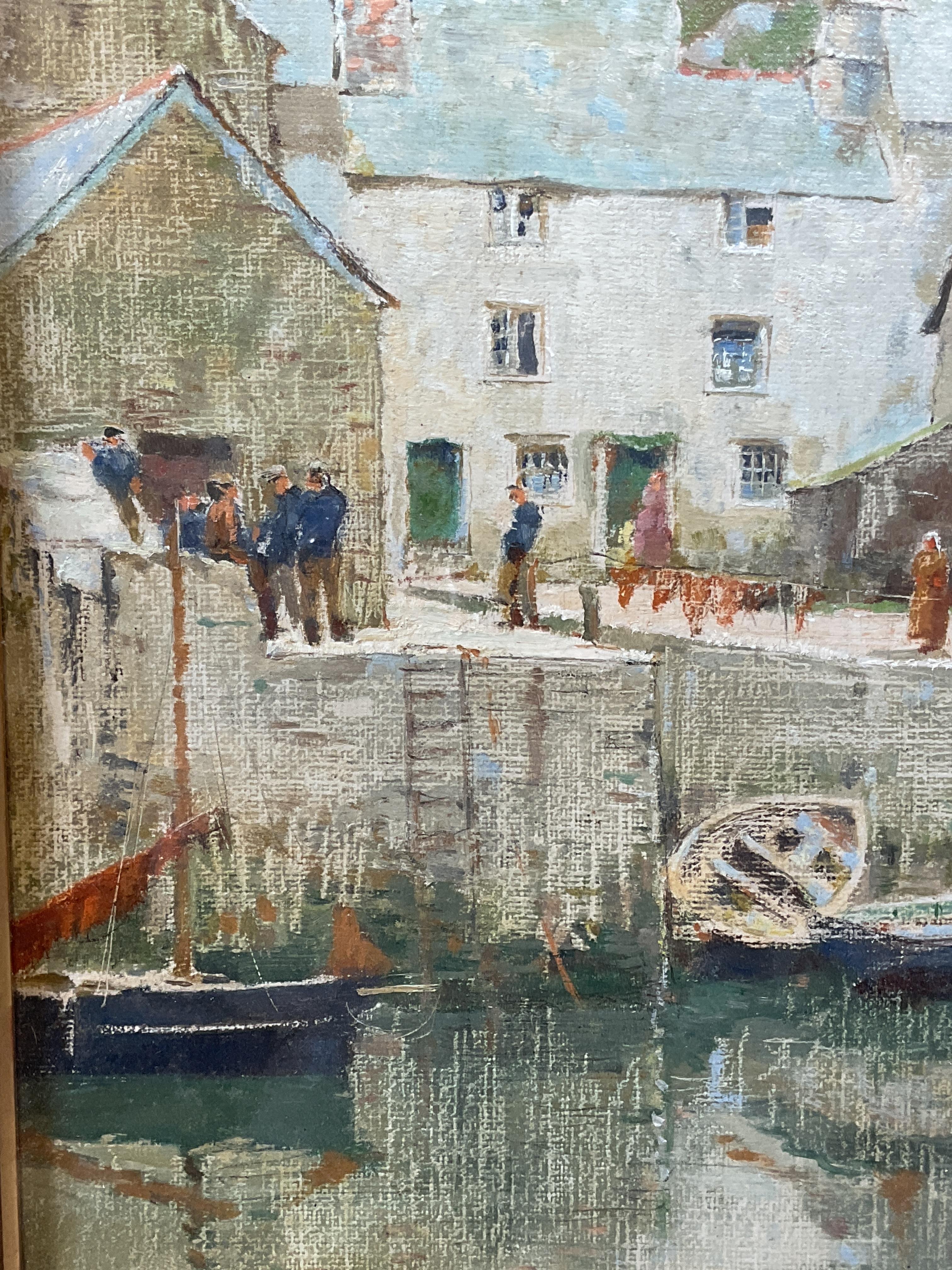 Lot 158 - CYRIL LAVENSTEIN (1891-1986); oil on board,