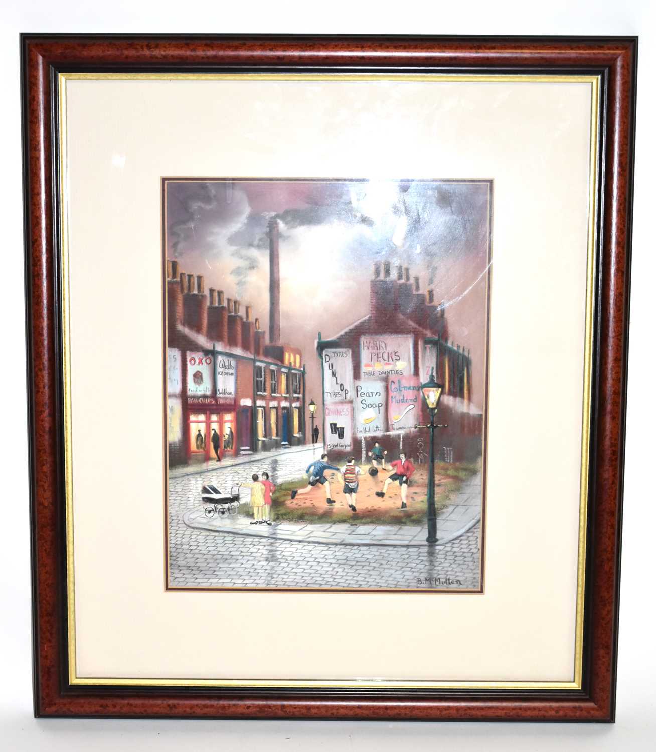 Lot 6318 - BERNARD MCMULLEN (1952-2015); pastel