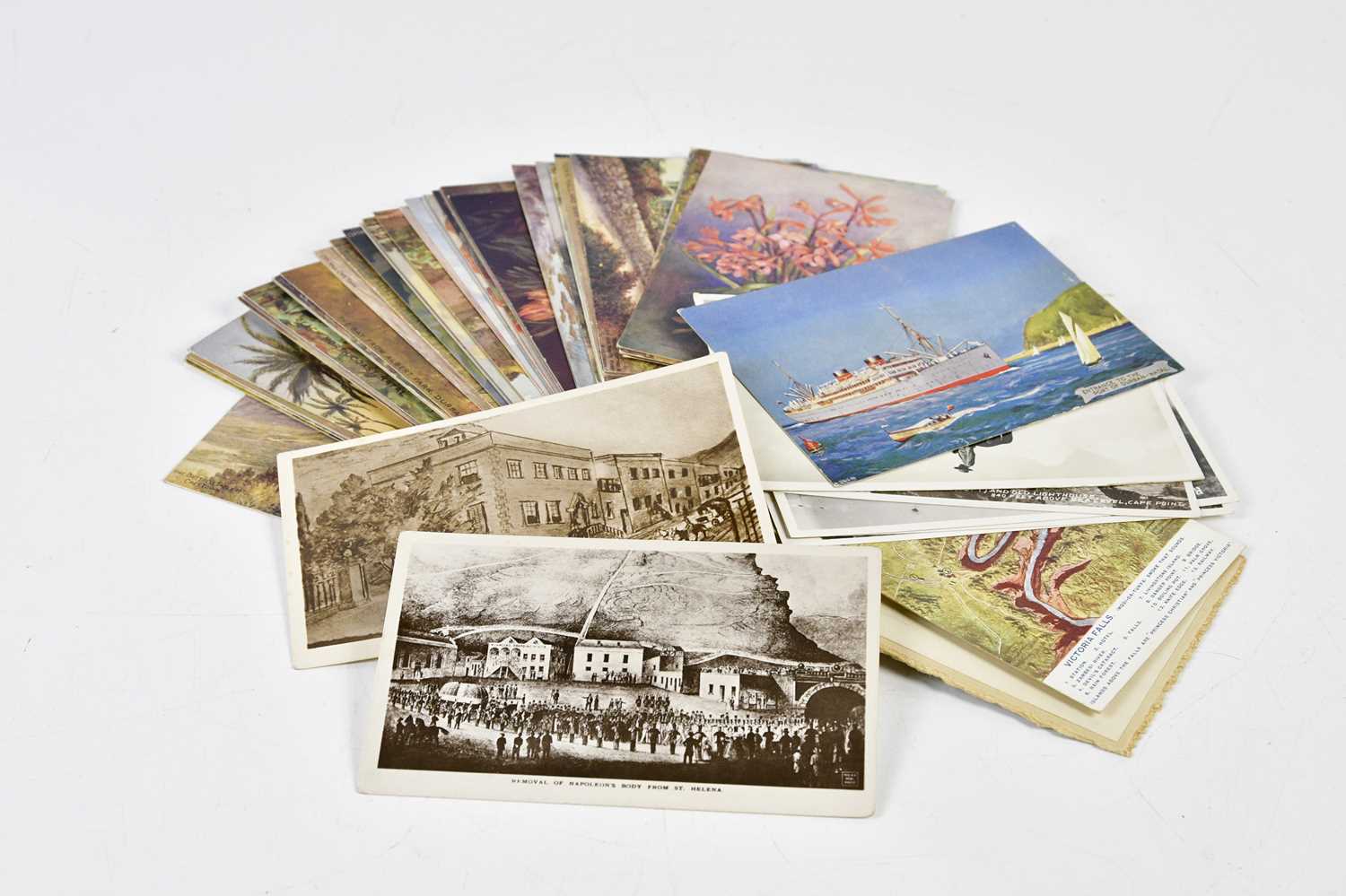 Lot 461 - A small collection of postcards to include