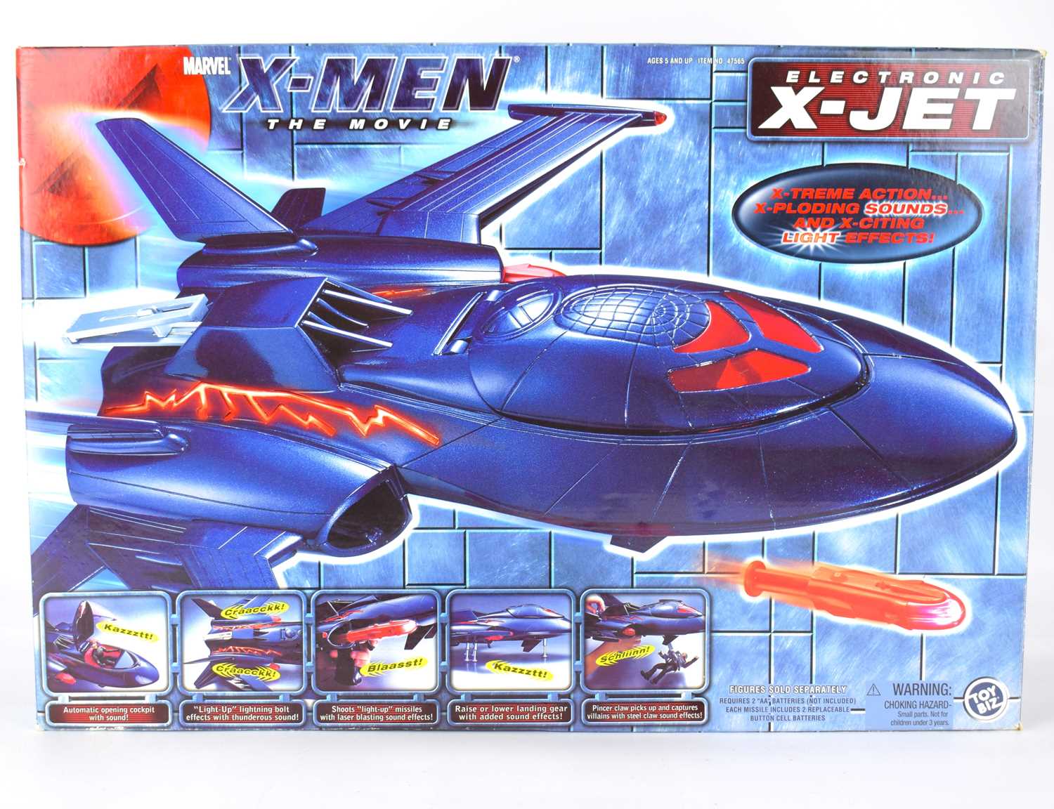 Lot 225 - MARVEL; a boxed 'X-Men The Movie Electronic