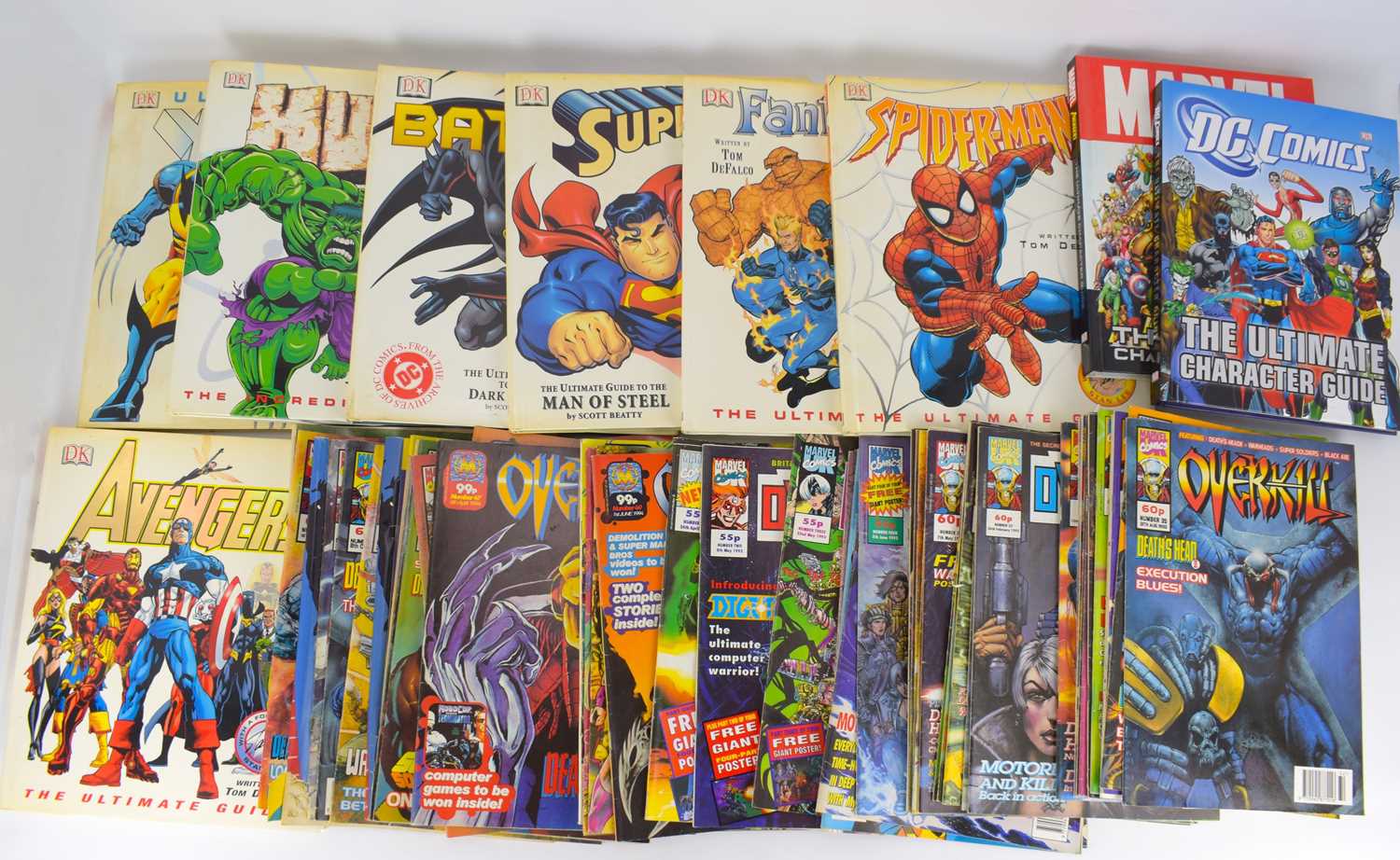 Lot 793 - A quantity of 1990s Marvel 'Overkill' comics,