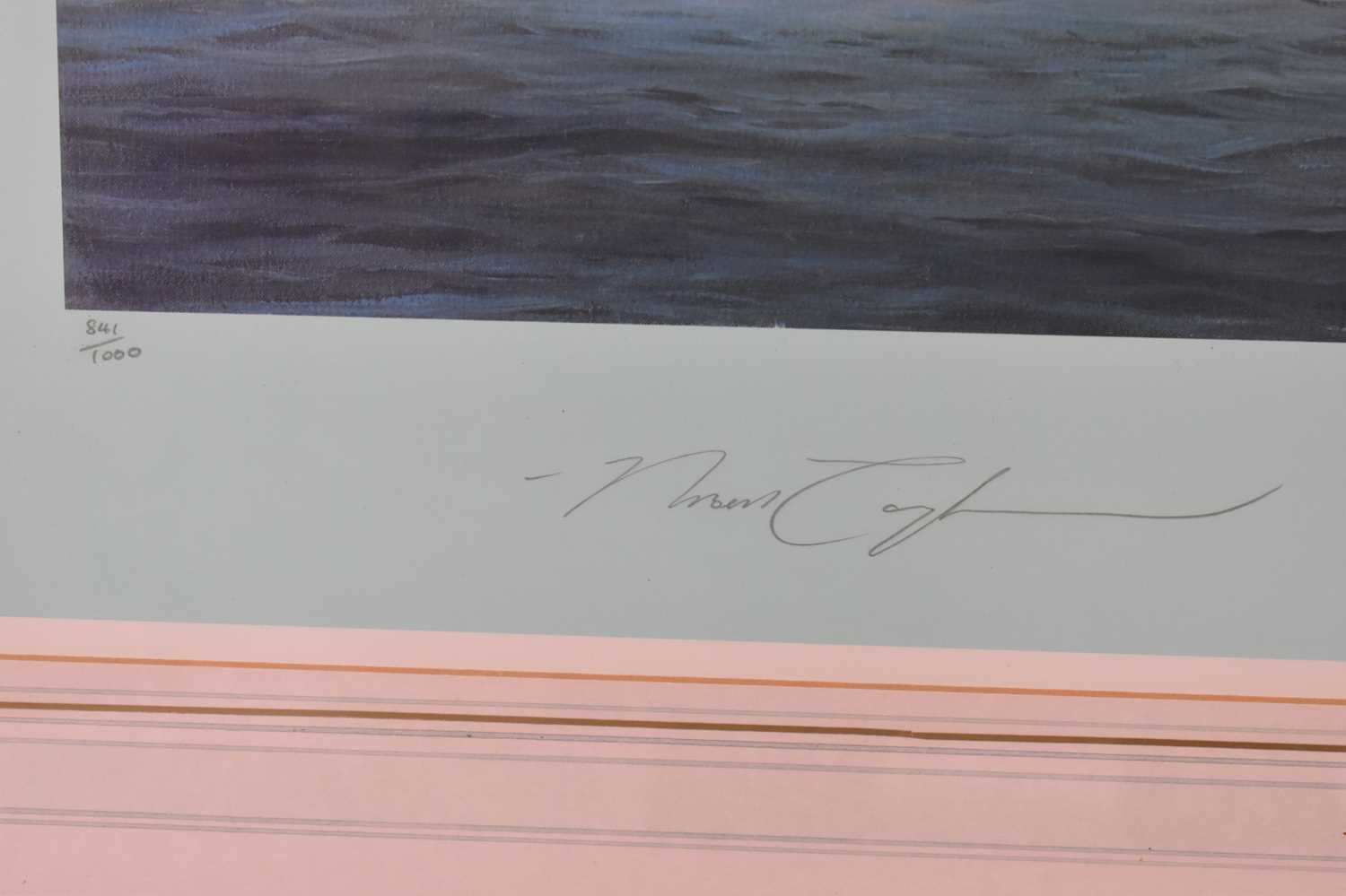 Lot 1129 - ROBERT TAYLOR; pencil signed limited