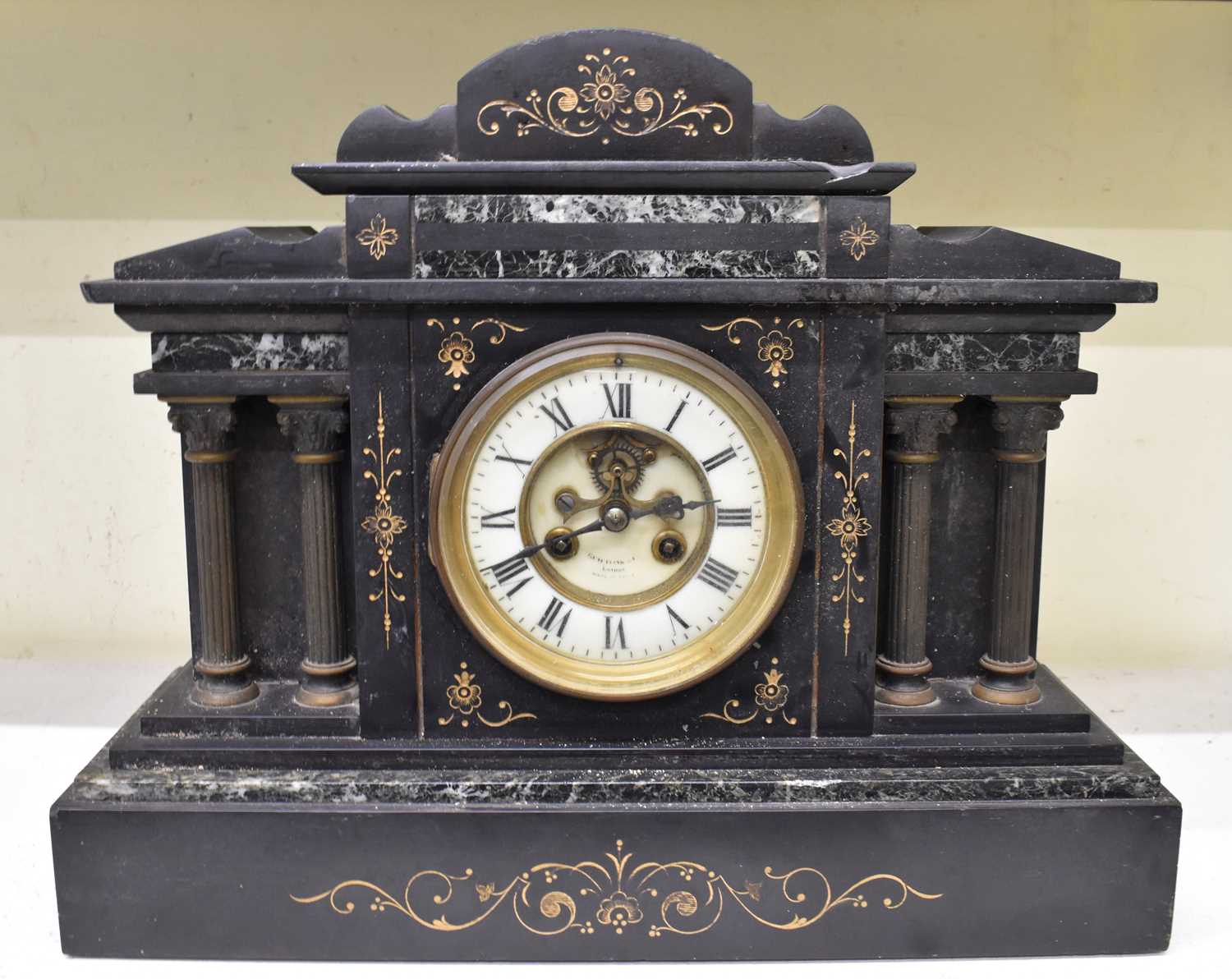 Lot 165 - BENETFINK & CO, London; a Victorian slate