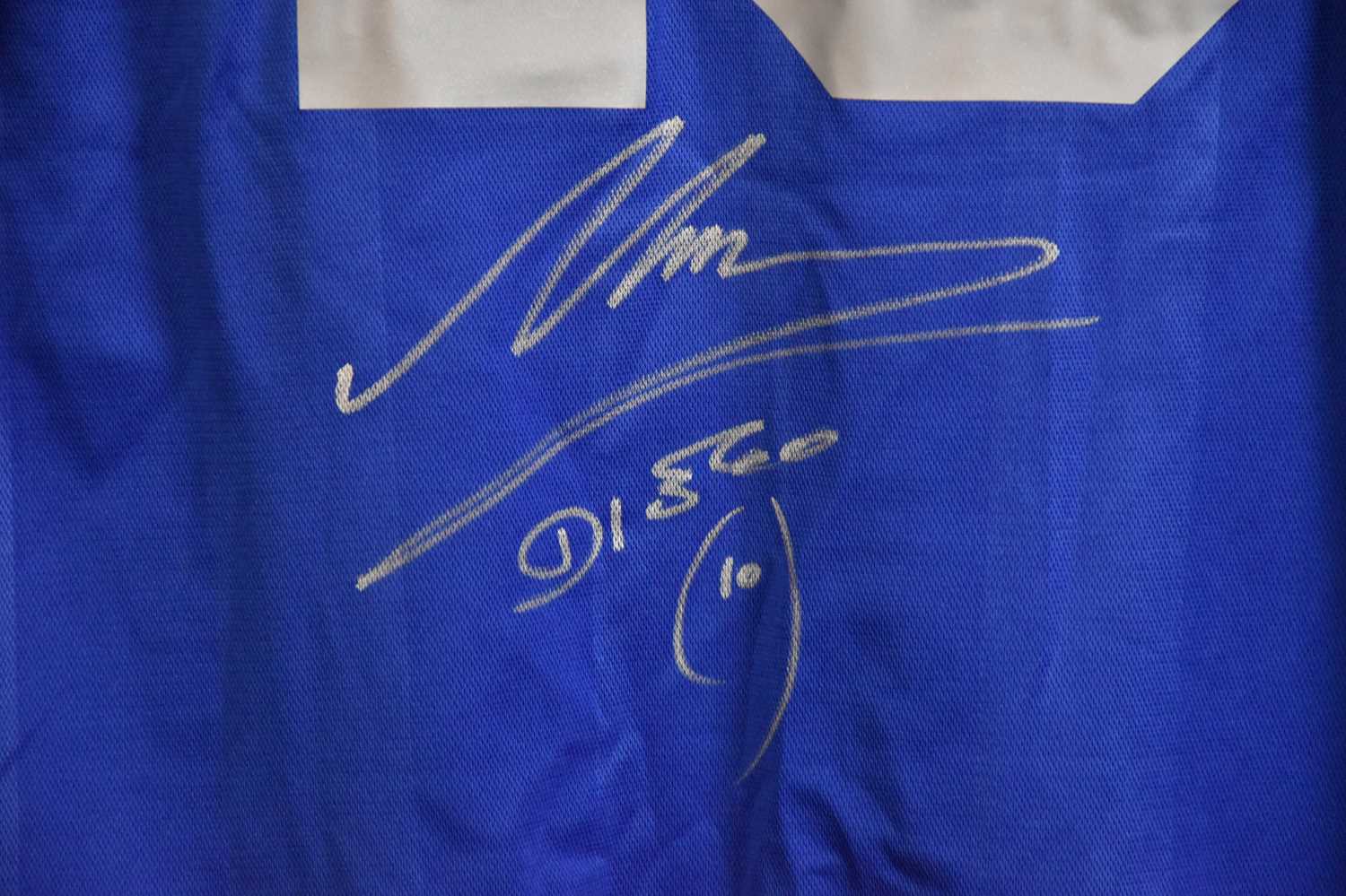 Lot 5241 - DIEGO MARADONA; a signed Argentina