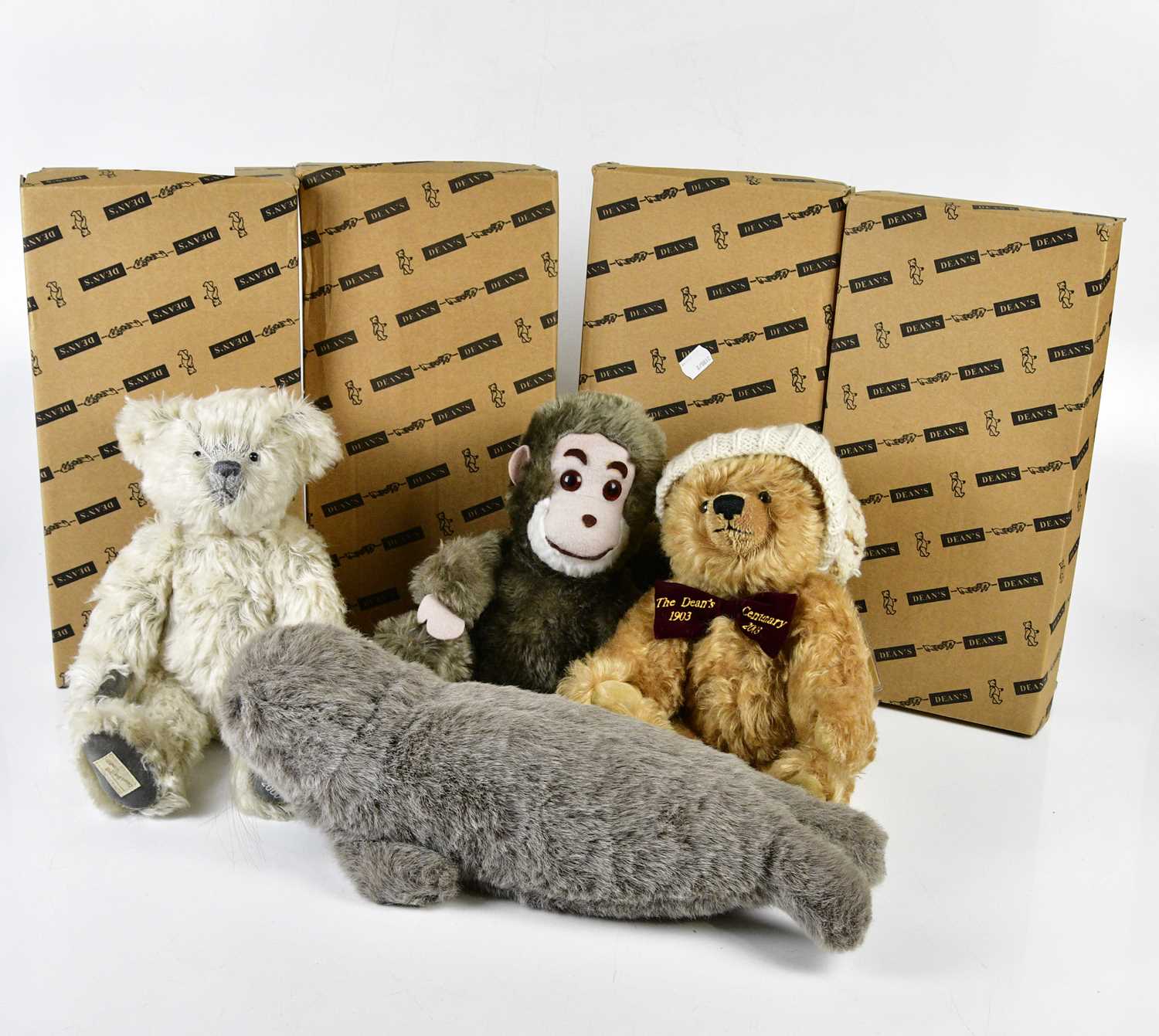 Lot 4387 - DEAN'S; a group of six bears to include