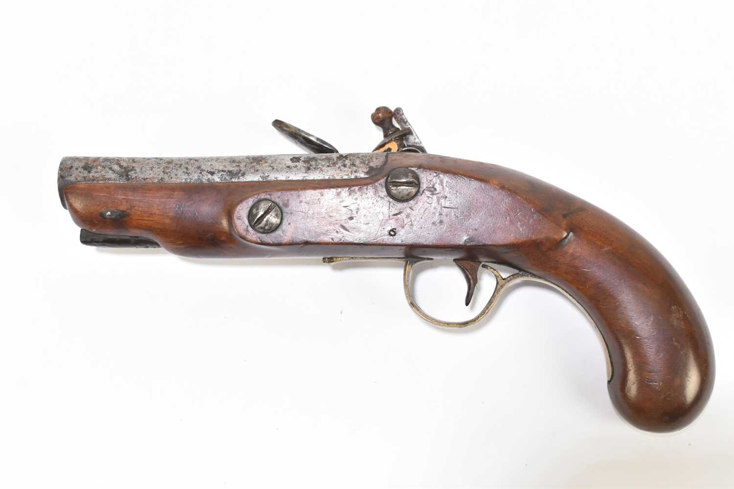 Lot 476 - A late 18th/early 19th century flintlock
