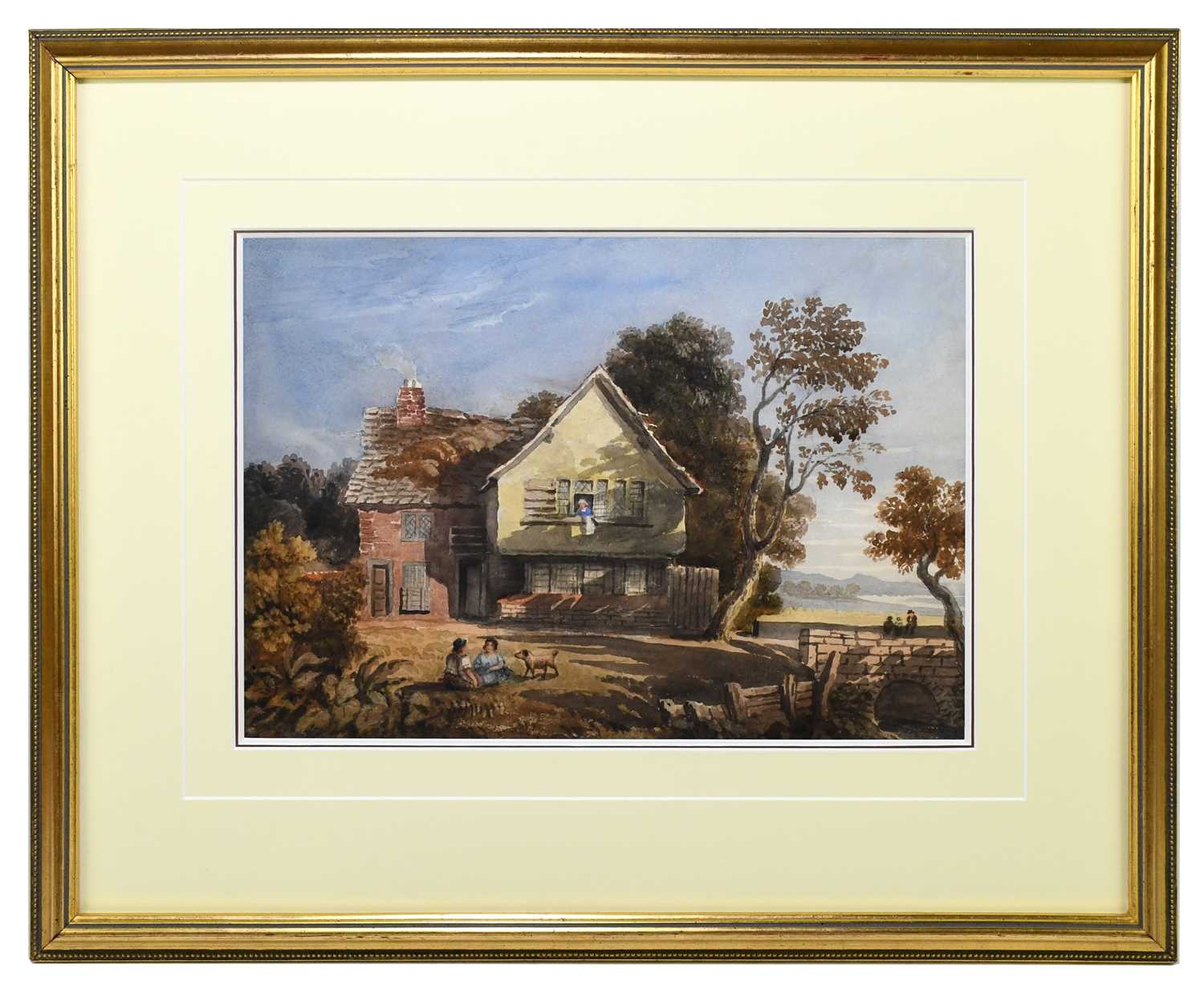 Lot 1032 - EDGAR JOHN VARLEY (1839-1888); watercolour,