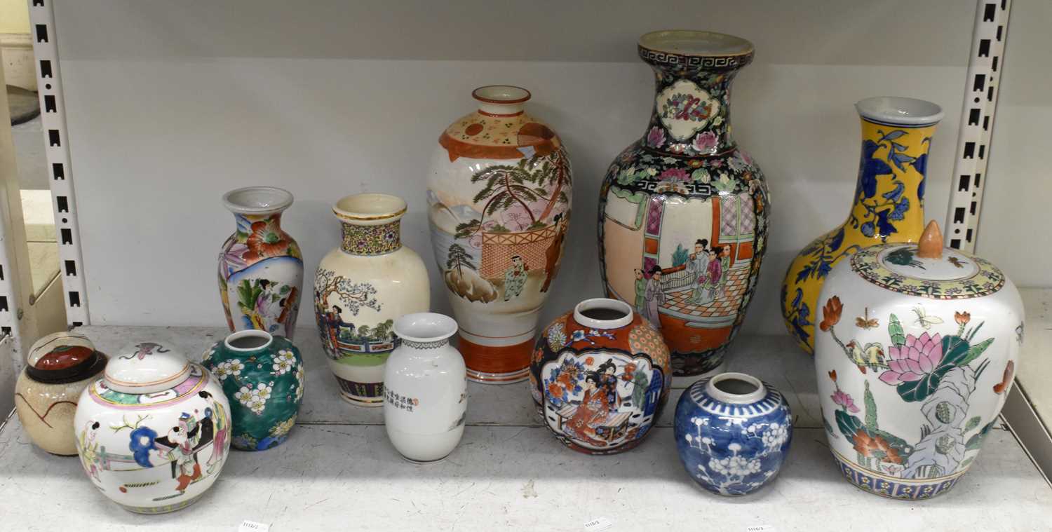 Lot 655 - A quantity of Oriental ceramics, including