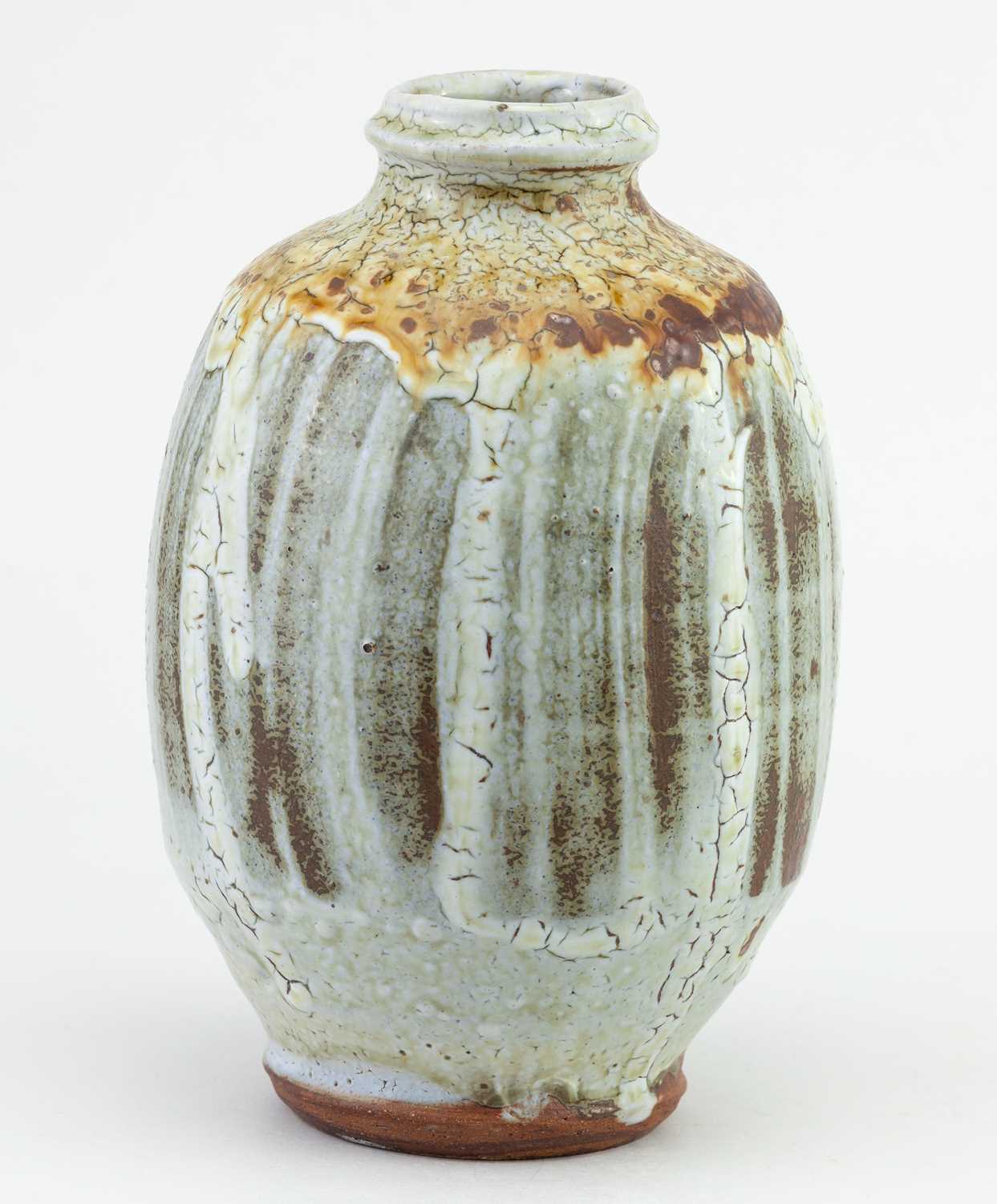 Lot 291 - MIKE DODD (born 1943); a stoneware bottle