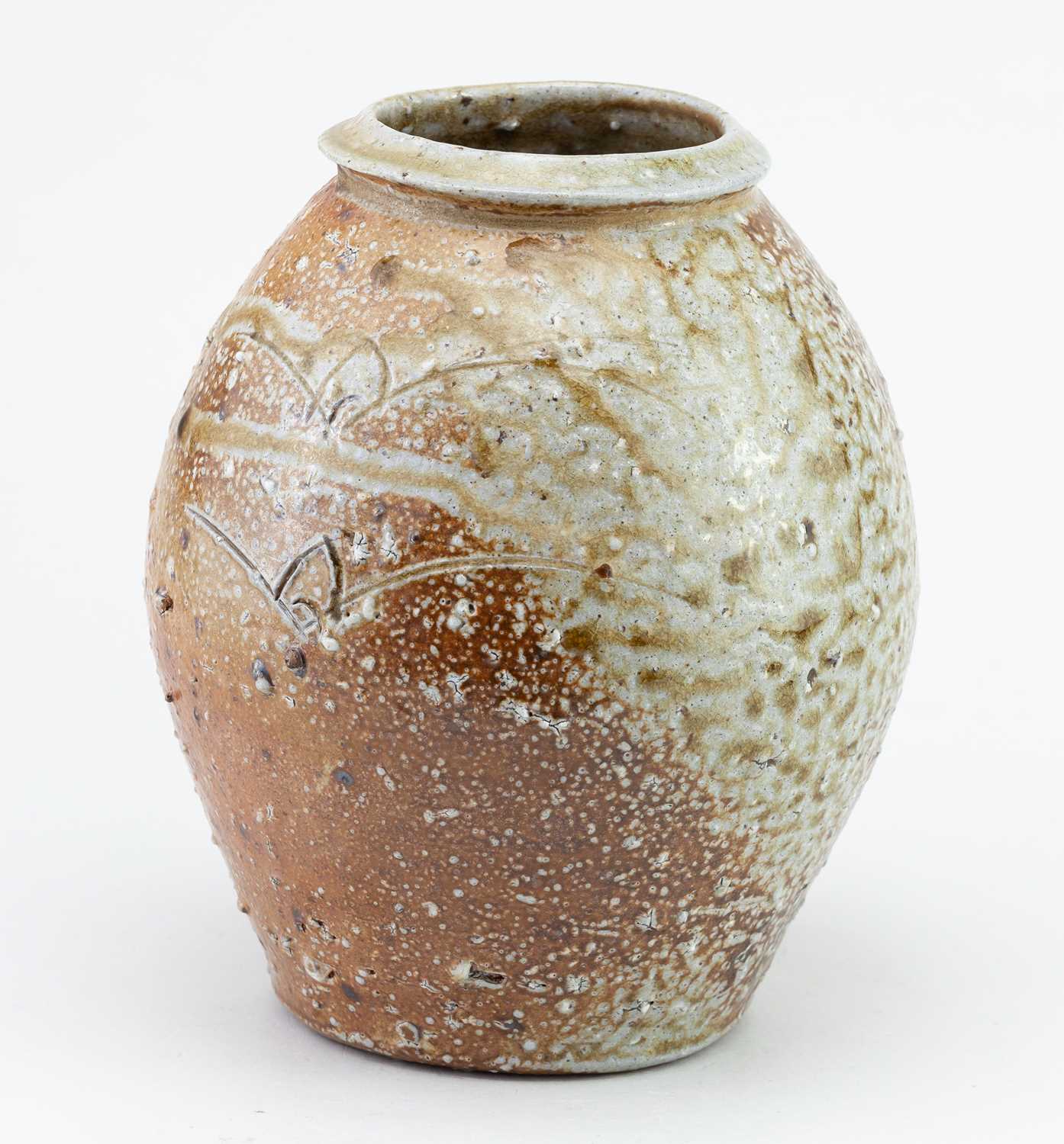 Lot 326 - PHIL ROGERS (1951-2020); a salt glazed vase
